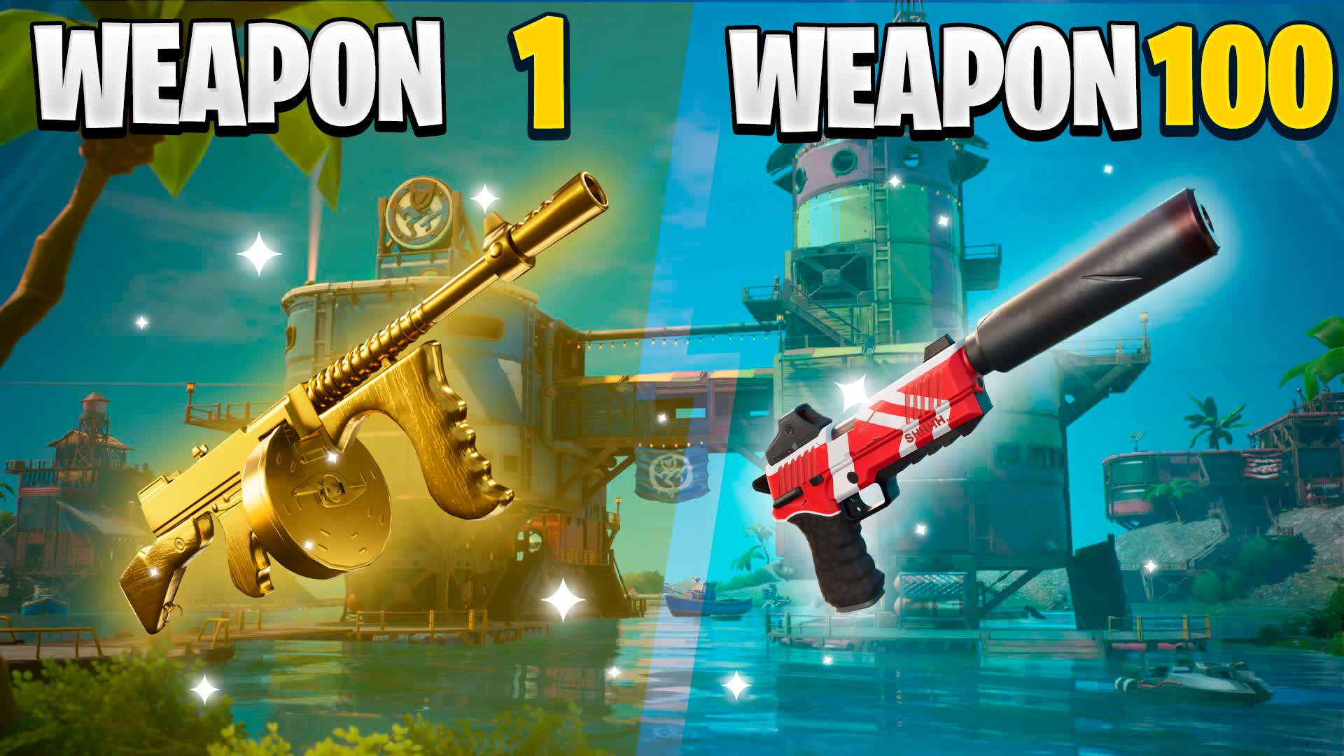 🎯THE FORTILLA GUN GAME ONE SHOT🎯 3545-7976-8492 by steinerfn - Fortnite Creative Map Code ...