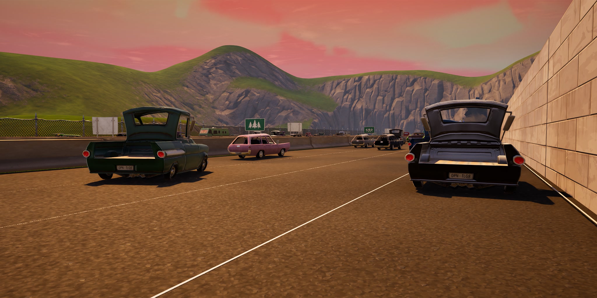 Highway Gun Game 6142-6445-1397 by calebs - Fortnite Creative Map Code ...