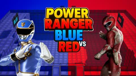 POWER RANGERS (RED VS BLUE) 2764-2254-3736 by wzinn - Fortnite Creative ...