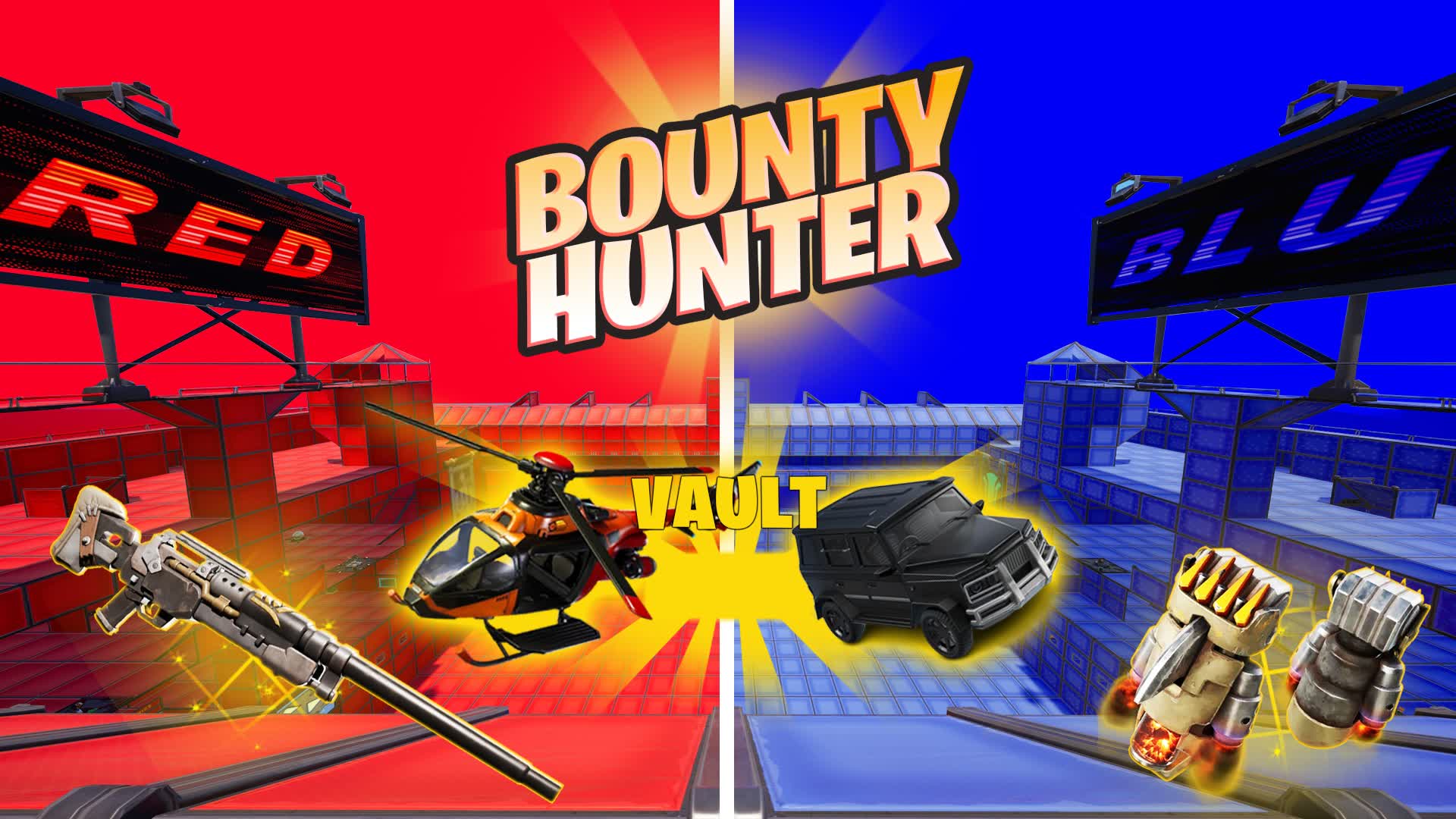 💰 Bounty Hunter Red VS Blue 🔴🔵 8476-4927-0349 by rtz_tm - Fortnite ...