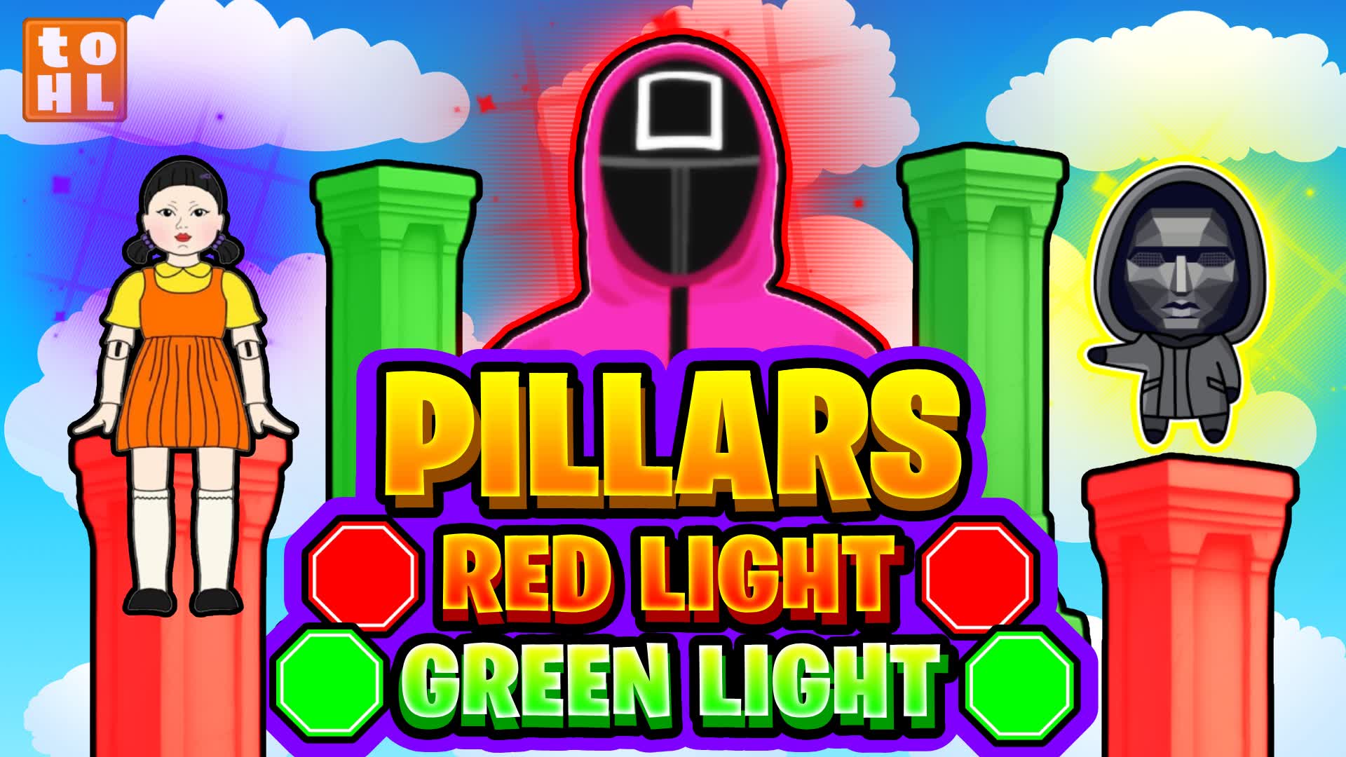 🔴 PILLARS RED GREEN LIGHT OCTO SQUID 0930-9957-4620 by tohl - Fortnite ...