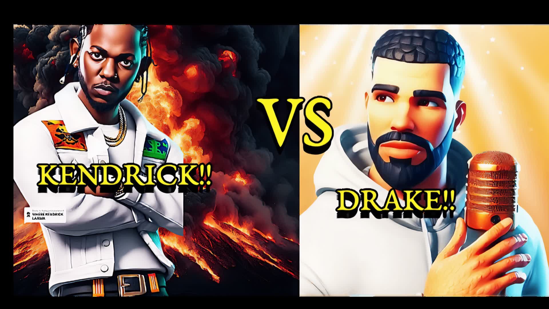 DRAKE VS KENDRICK RAP WARS!💯 1464-4961-4950 by blackthug - Fortnite ...