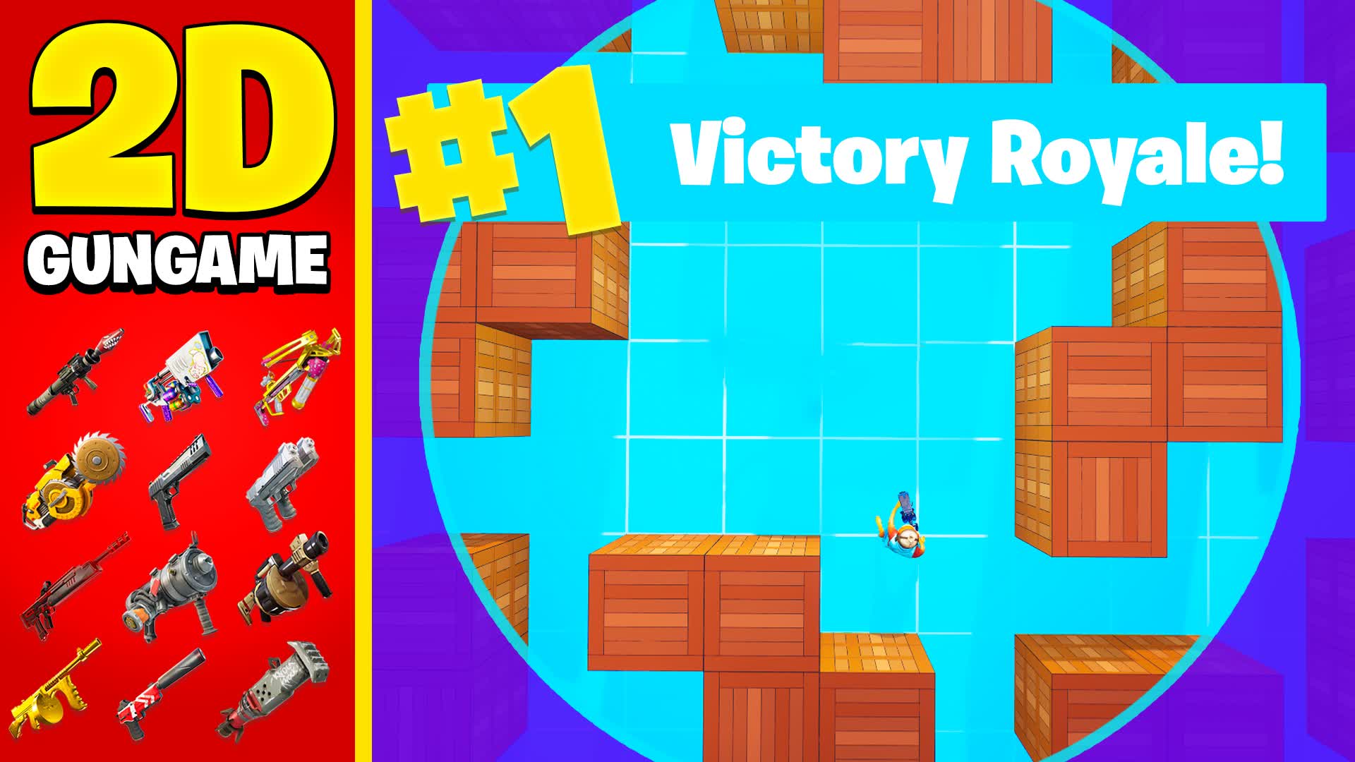 2D FORTNITE GUN GAME ONE SHOT WINTER 🕹️ 7197-6378-9999 by rafatoja - Fortnite Creative Map Code ...