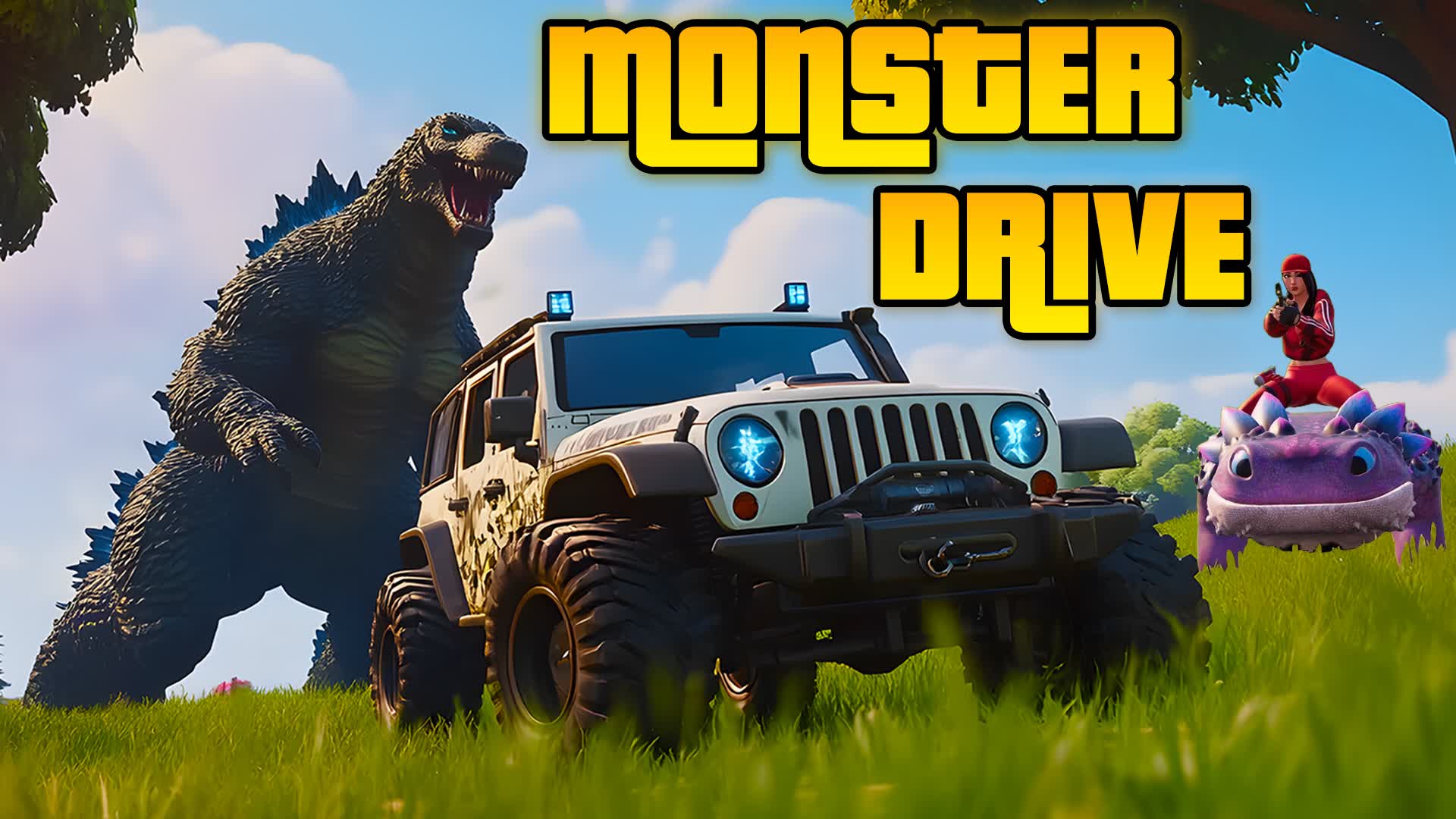GODZILLA DRIVE 7207-6448-2490 by creativegames - Fortnite Creative Map ...