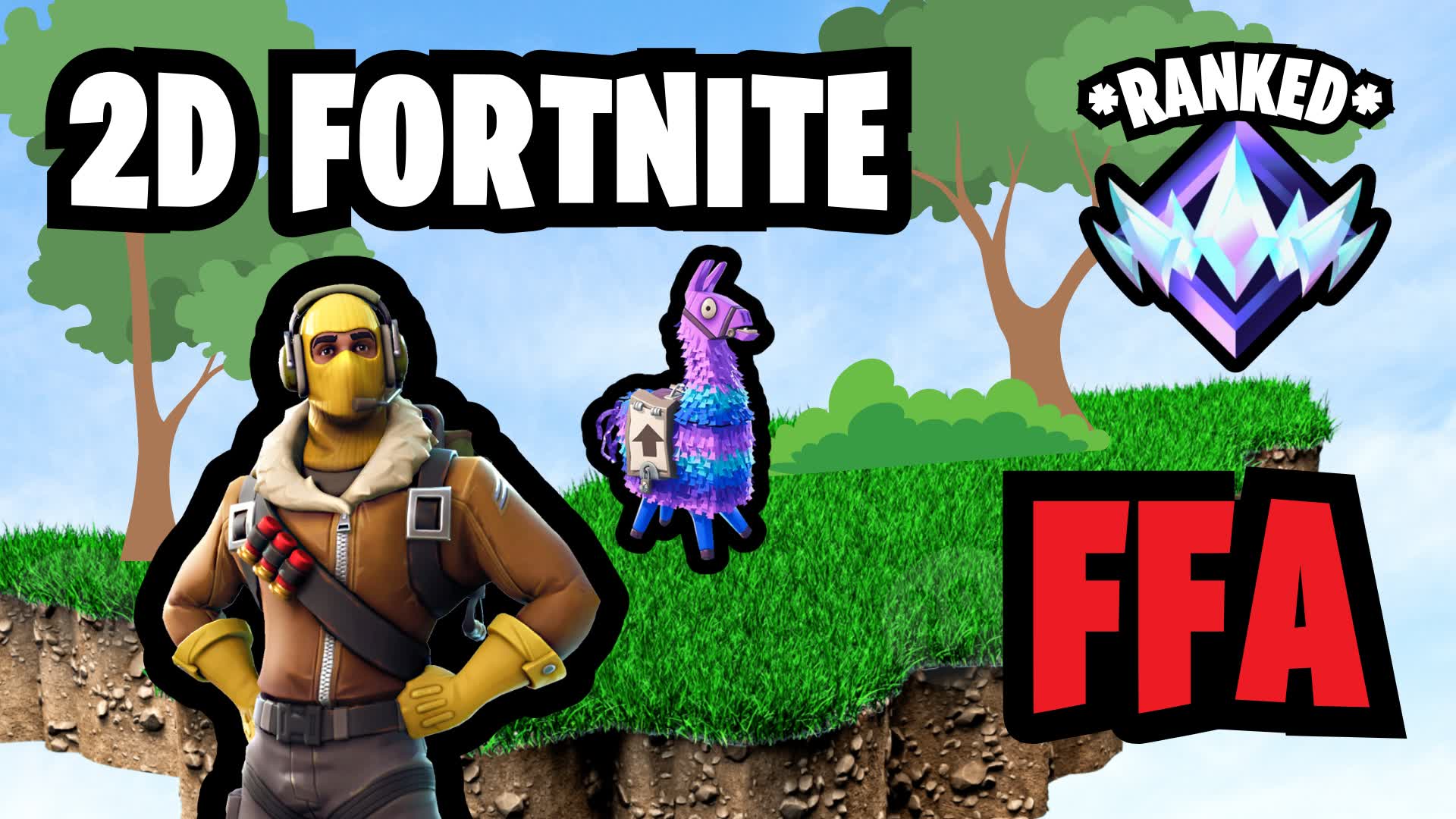 2D FORTNITE 💥🔫 FREE FOR ALL (FFA) 8432-2396-2260 by kevinpi - Fortnite