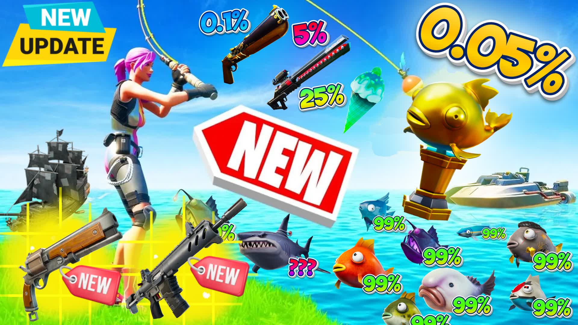 Fisch 🎣 Fun Fish Fishing Simulator 🐟 8044-1045-5466 de delfincraft en ...