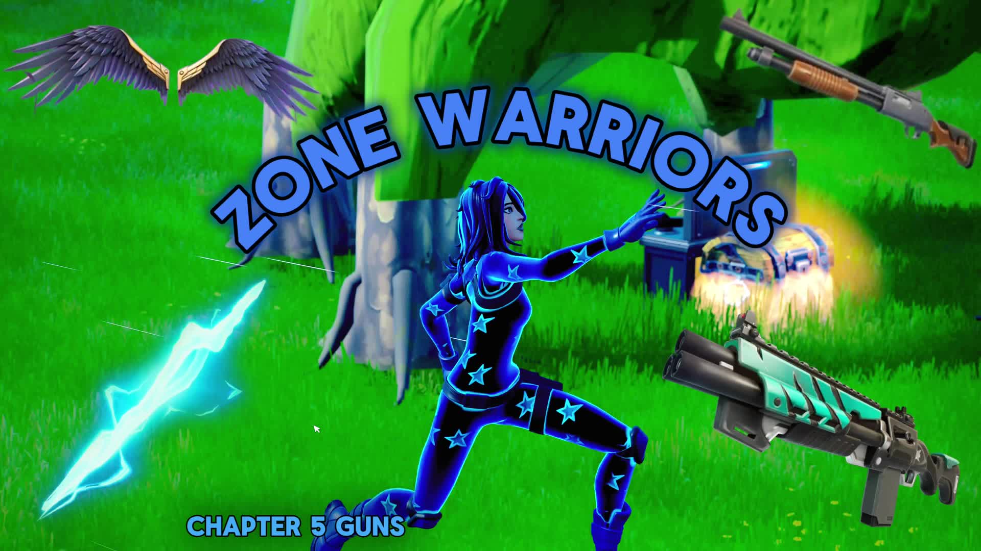(NEW)💥Zone Warriors💥 0158-1771-3632 by ilaysplat - Fortnite Creative ...