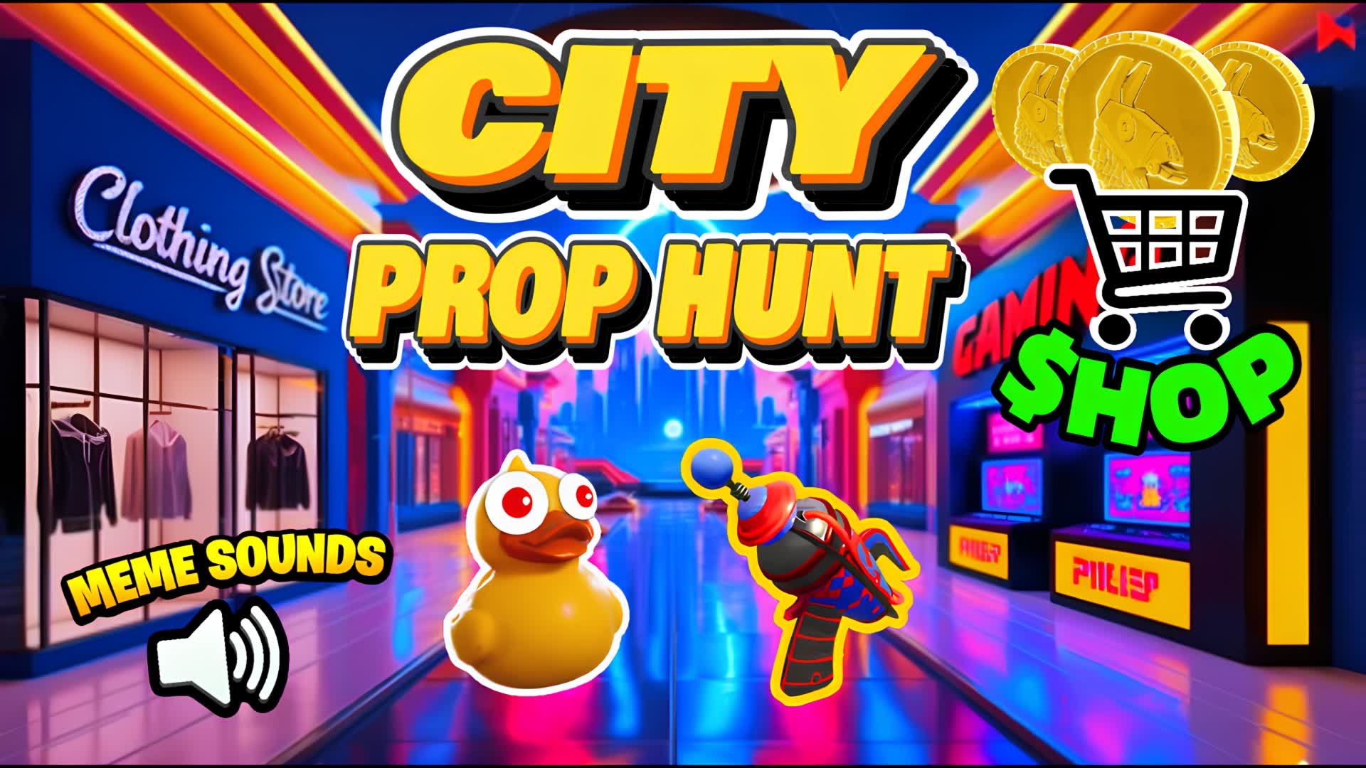 City Prop Hunt🌃 0641-4774-2131 by s41d - Fortnite