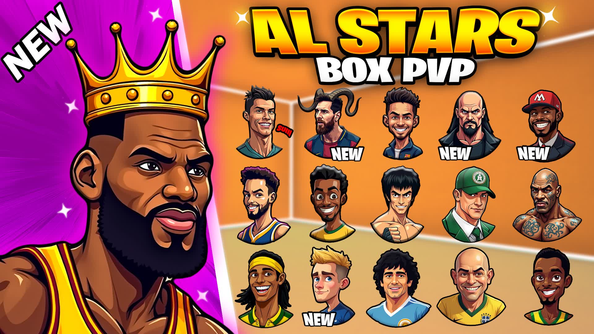 🏆 ALL STARS BOXFIGHTS 📦 2413-1299-6886 stworzone przezsefkiritza – Fortnite