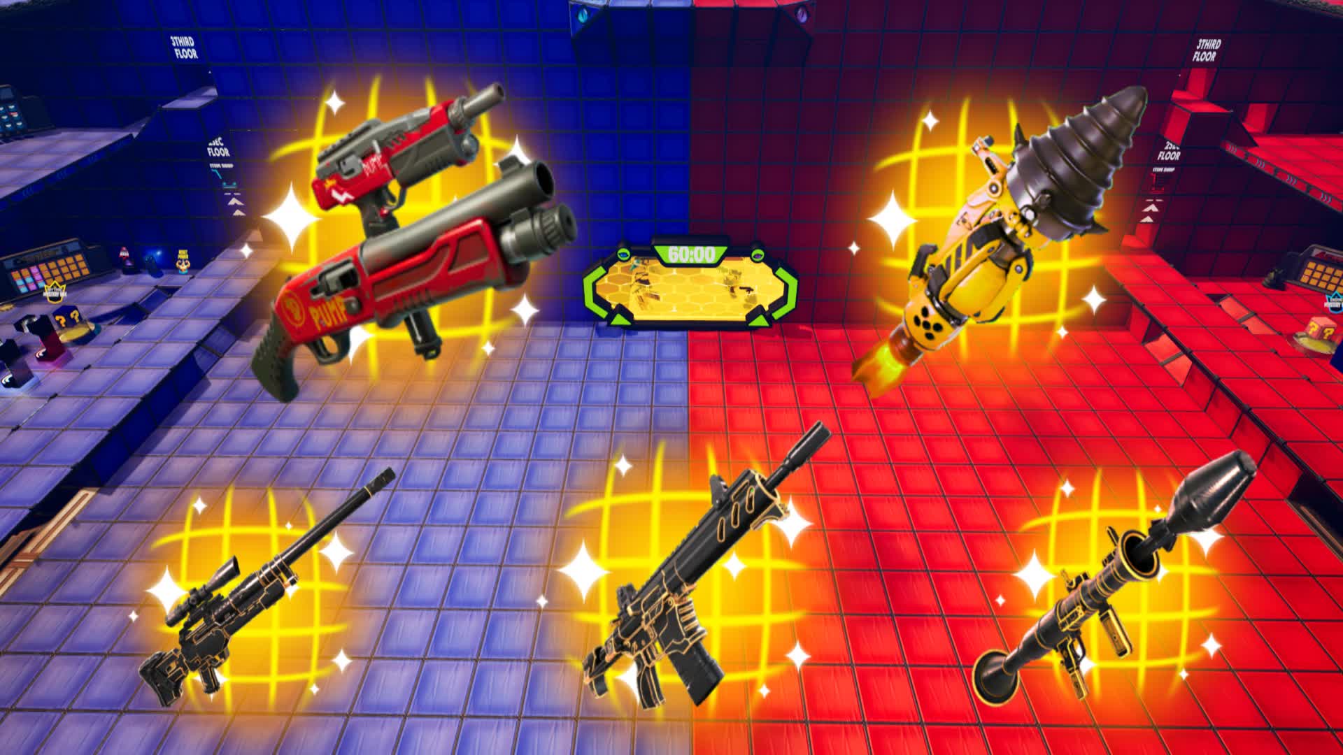 SS RED VS BLUE 🔴🔵 1963-6772-2926 من ابتكار rsmv - Fortnite