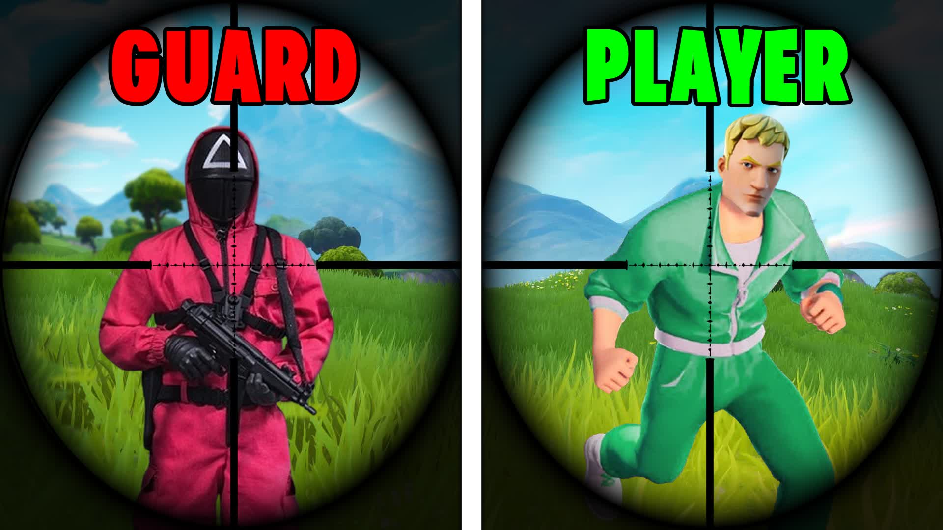 Guards VS Players - SQUID OCTO 8659-6536-1429 by kejgame - Fortnite ...