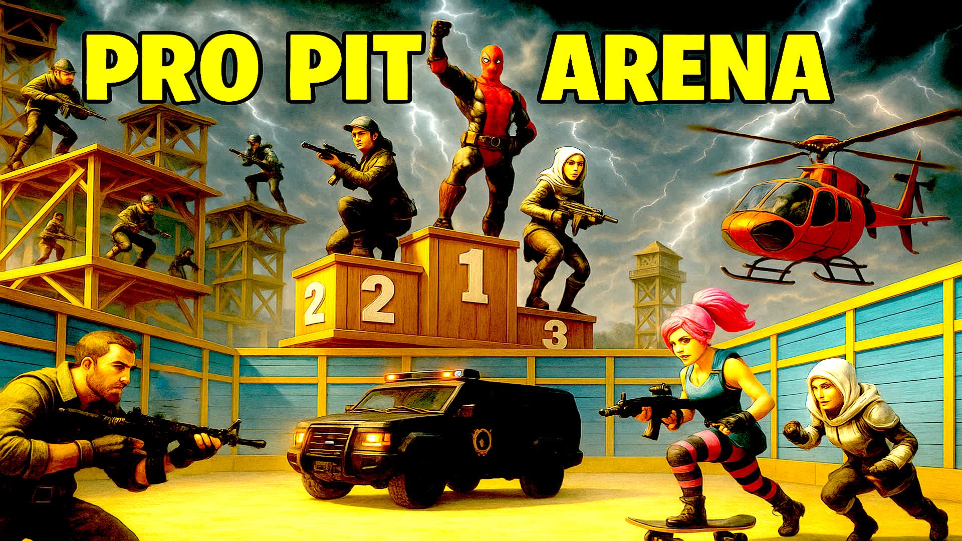 RPO PIT ARENA 5106-2142-9406 by jorah-mormont - Fortnite Creative Map ...