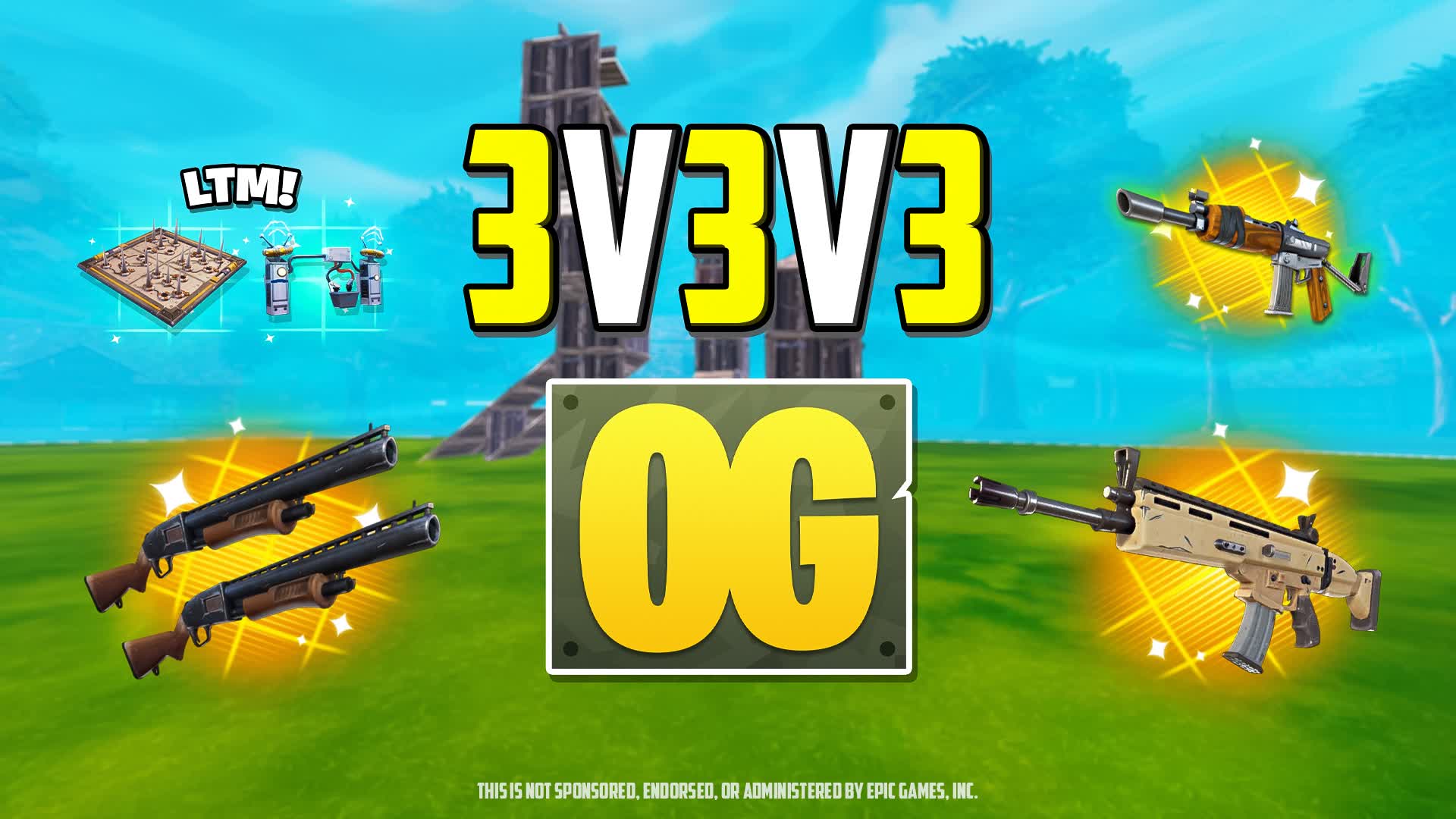 rezentlyfn的3v3v3 Realistic PVP OG (Realistics FFA)4607-0839-2481 - Fortnite