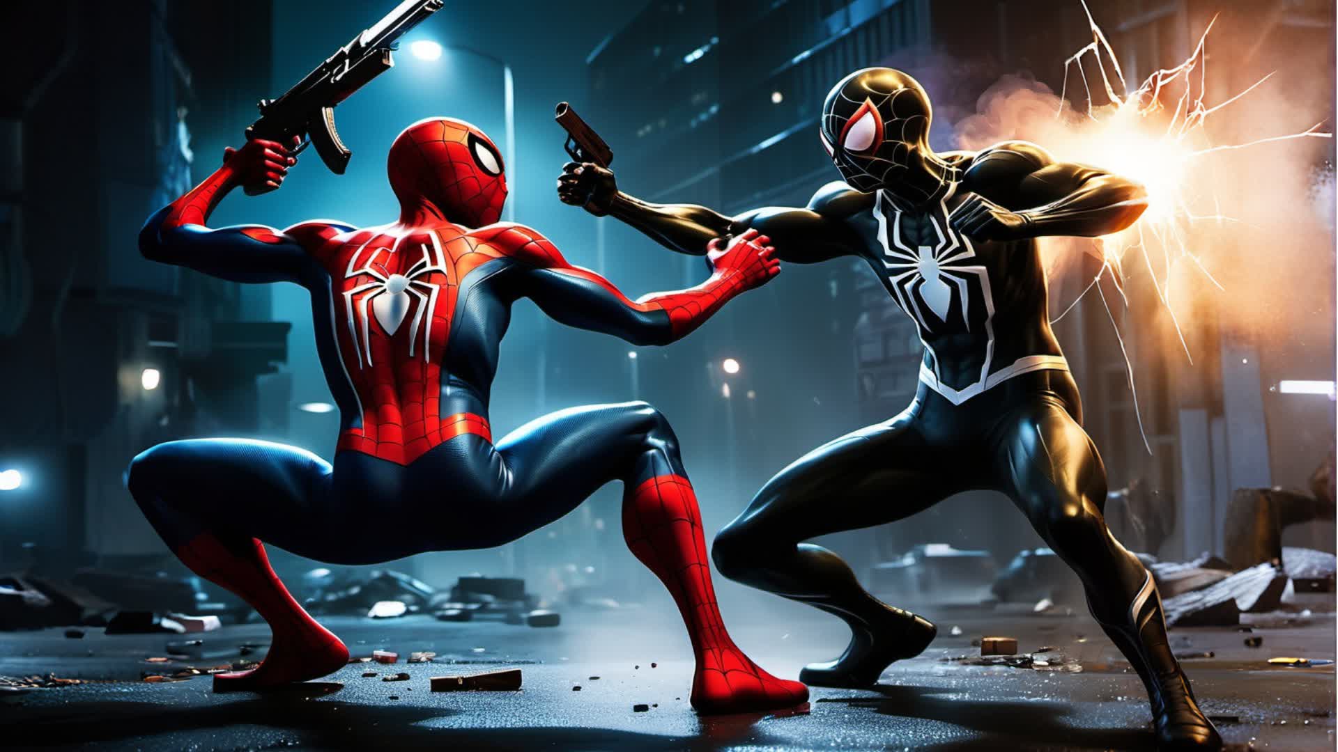 😱red vs black spiderman😱 0850-4386-8119 by threethree - Fortnite Creative Map Code - Fortnite.GG