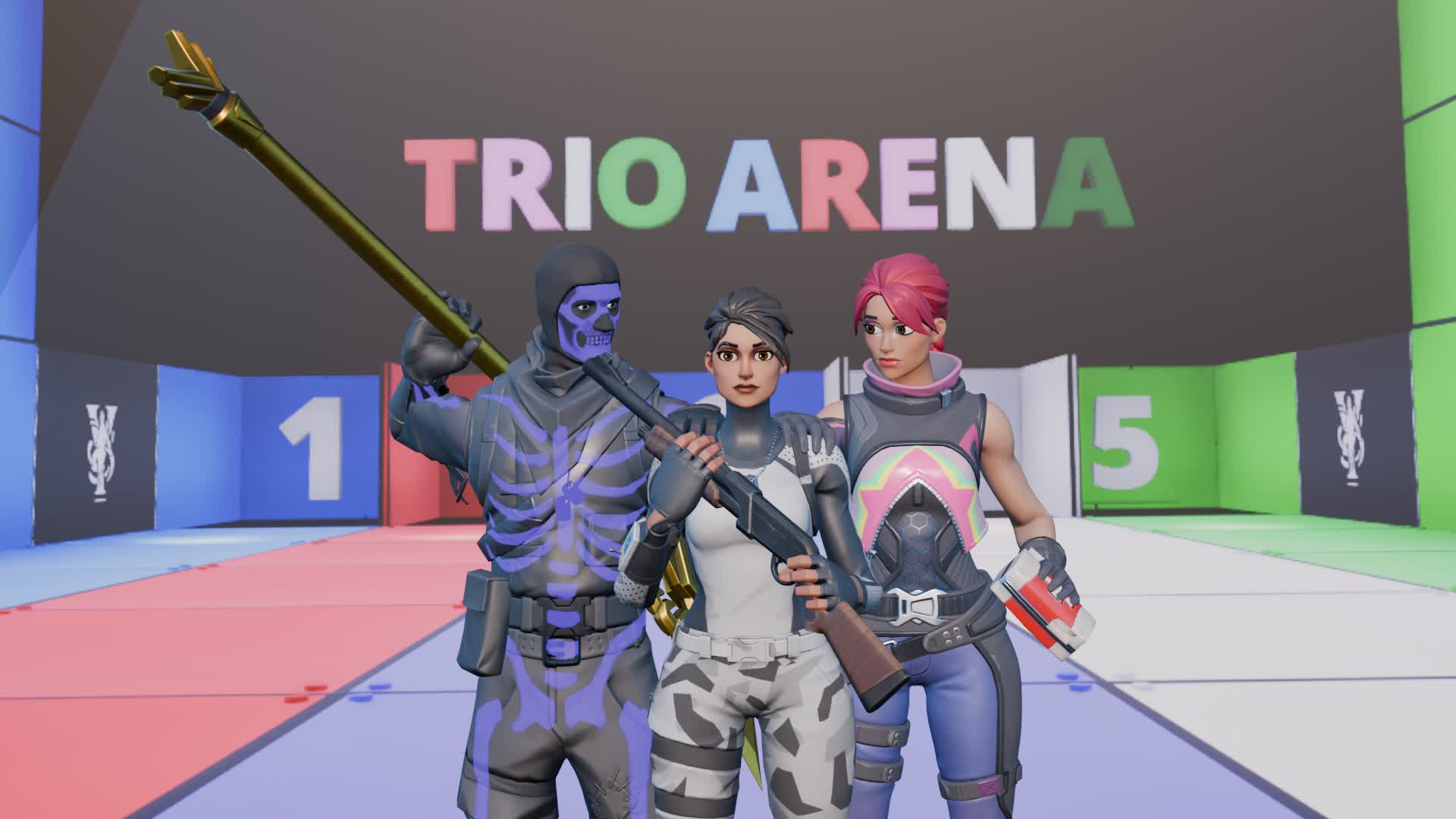 Fe4Rless TRIO ARENA ZONEWARS 8189-7932-1946 by kkr - Fortnite Creative ...