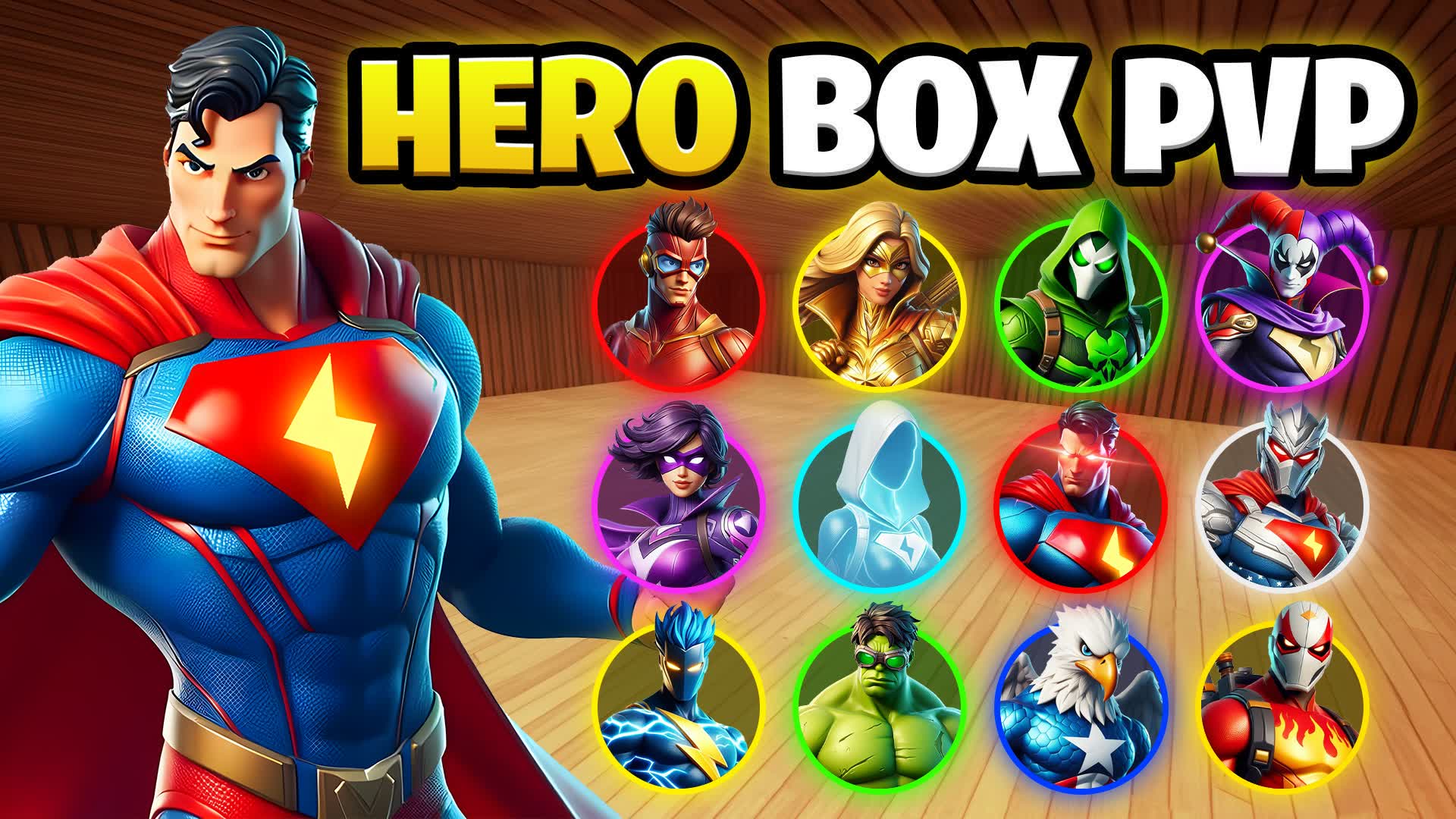 🦸SUPER HERO BOX PVP📦 9652-4482-9414 by daniel05070104 - Fortnite ...