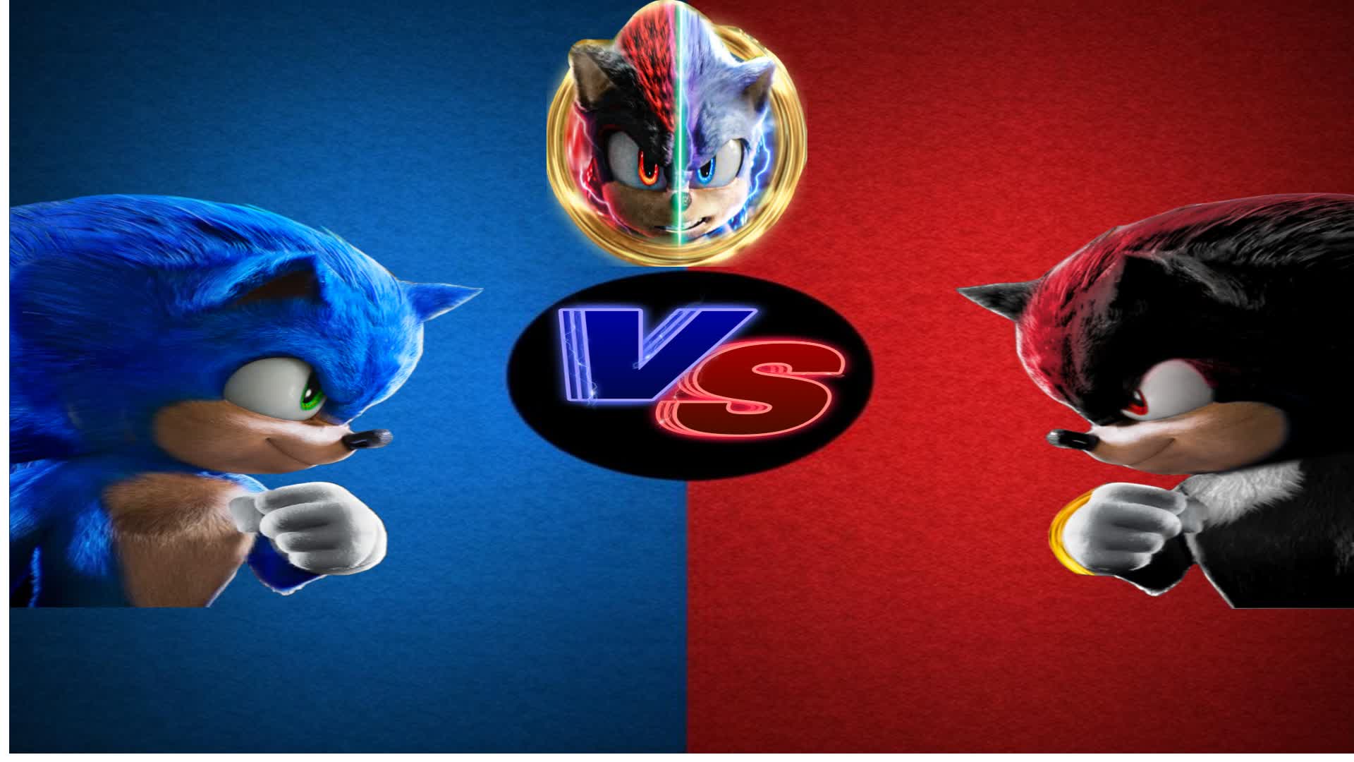 SONIC VS SHADOW 🔵🔴RED VS BLUE 9499-9437-9307 by sha11 - Fortnite