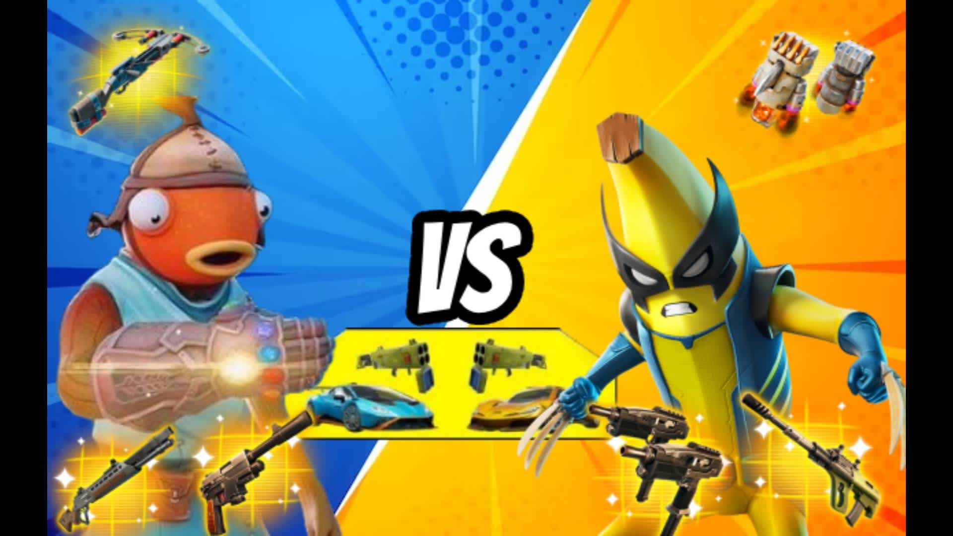 CRAZY YELLOW VS BLUE 1215-4101-5874 by playflow - Fortnite Creative Map ...