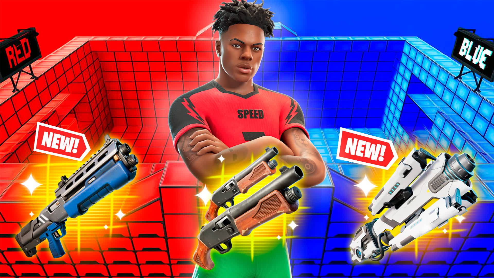 SPEED RED VS BLUE 🔴🔵KPOP 2348-2619-8393 by uxand - Fortnite Creative ...