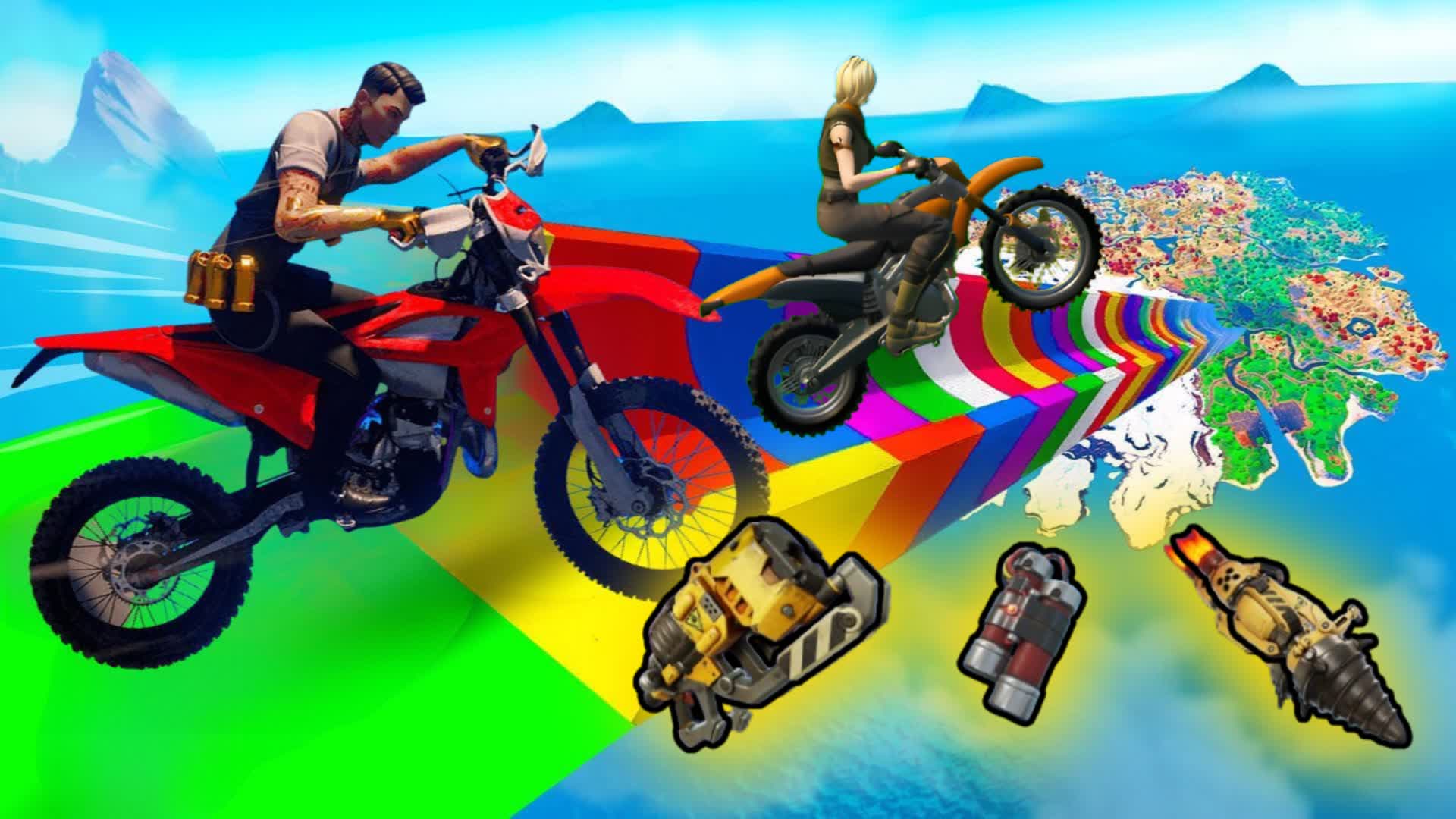 🔥 BATTLE ULTRA RAMP 🔥 2993-6026-1648 by jubarte - Fortnite