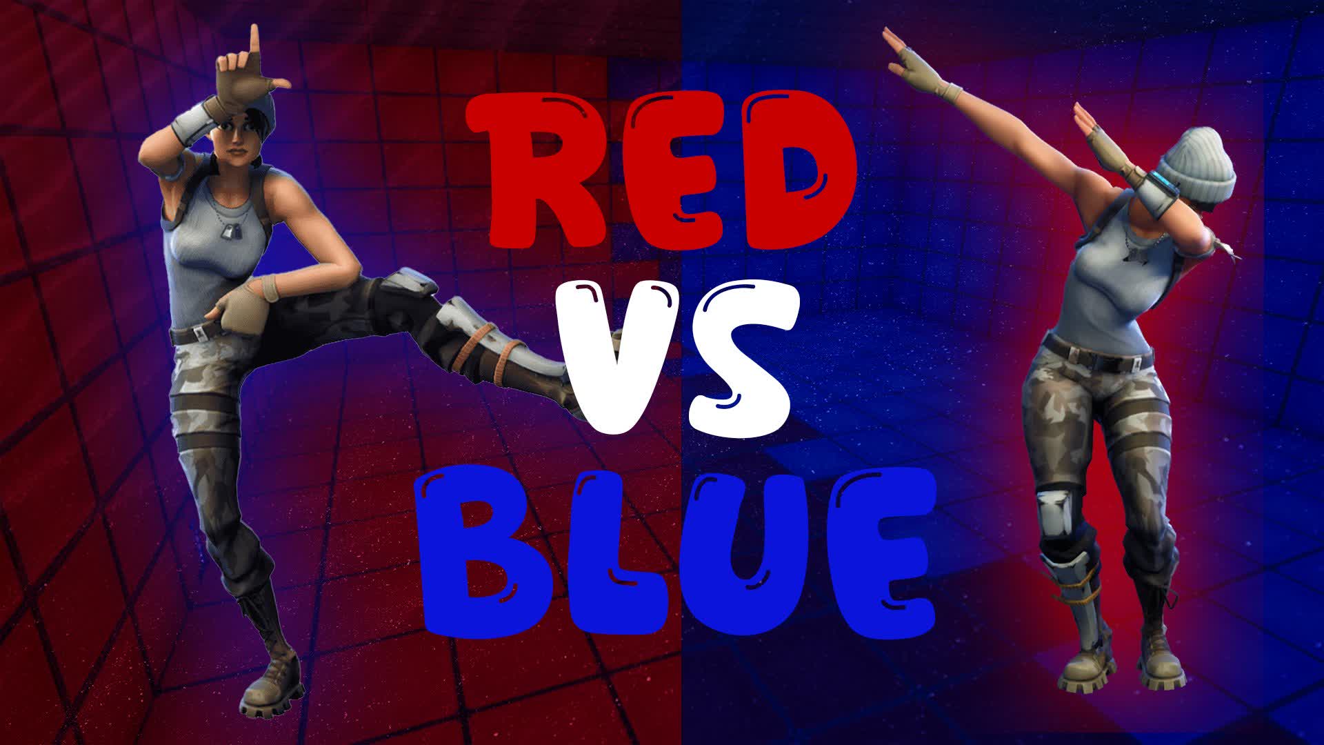 CRAZY RED VS BLUE 🔴🔵NEW SZN 0216-5232-1802 by tombik - Fortnite ...