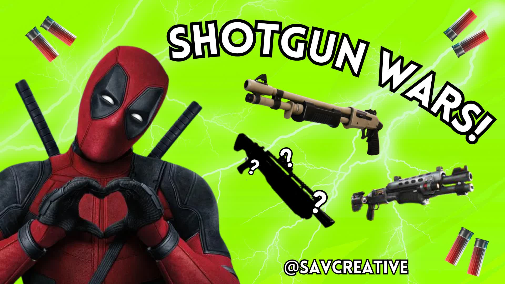 SHOTGUN WARS: SHELLS AWAY! 7165-7227-5558 by sav_creative - Fortnite ...