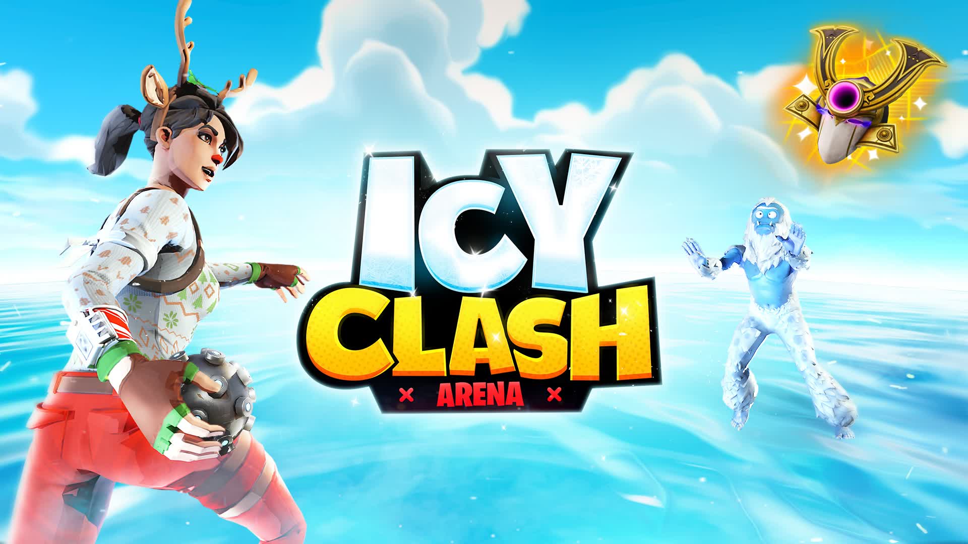 ️ICY CLASH ARENA💥 9357-7623-6549 by walcoky - Fortnite Creative Map ...