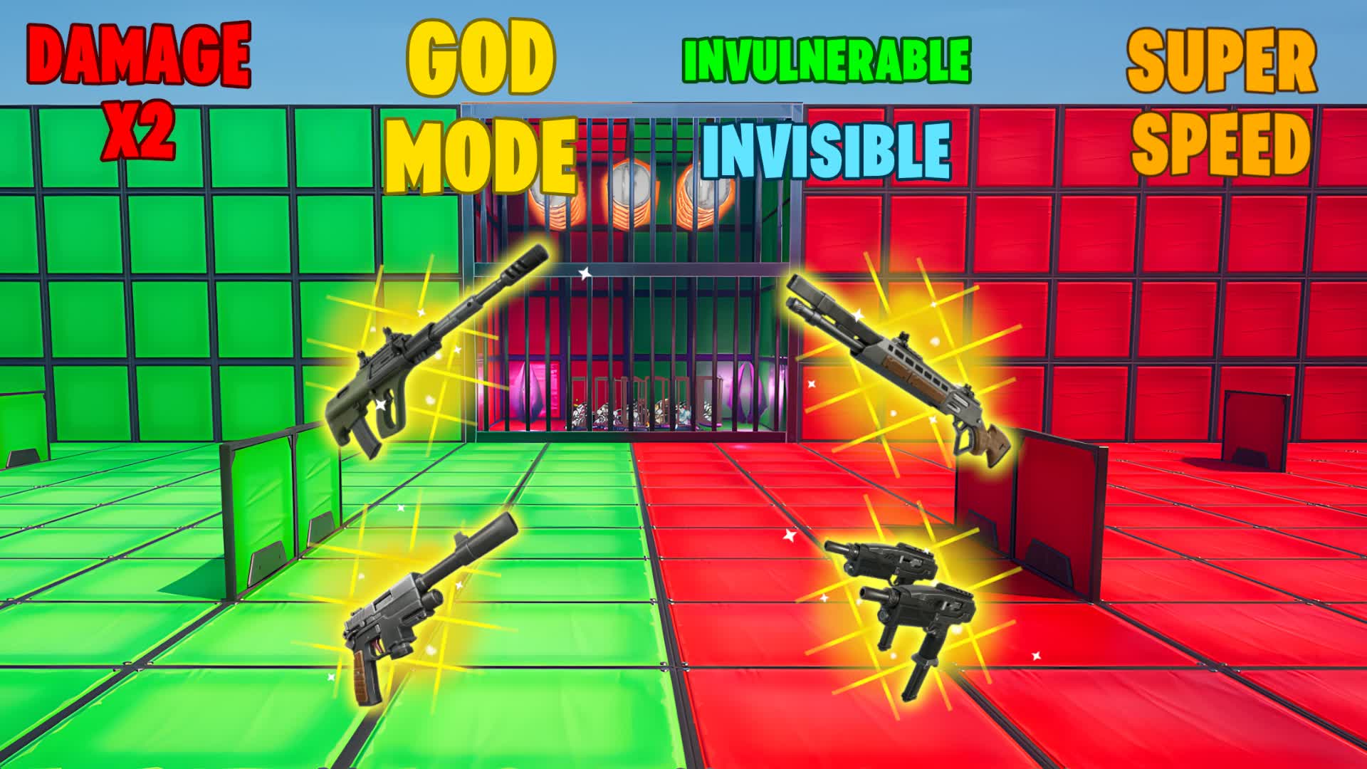 RED vs Green Arena Superpowers & Ranks! 6472-6265-9461 by morteoscura ...