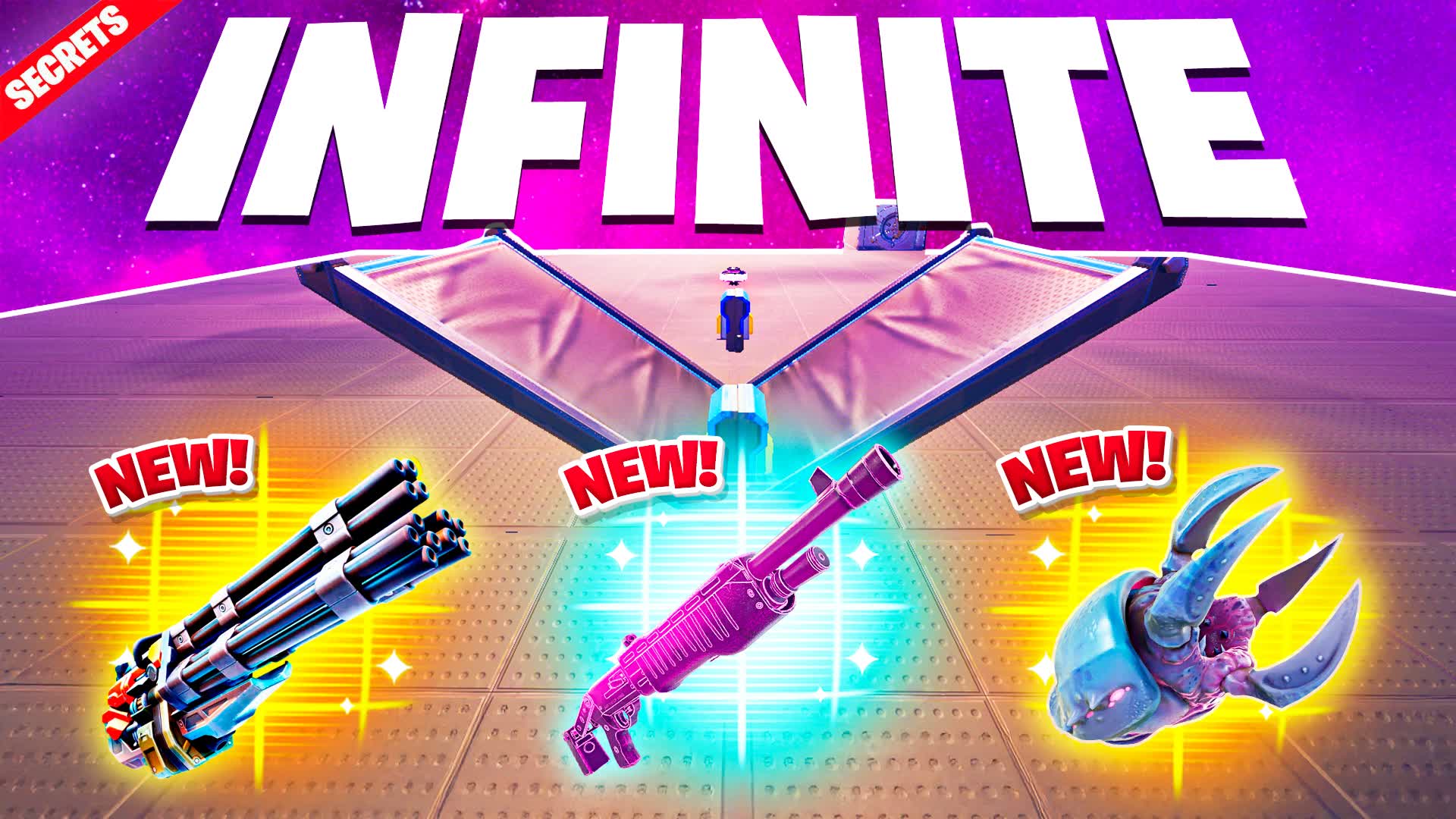 1V1 MAP INFINITE ALL GUNS (NEW) 5030-5170-4181 by possoyoutube - Fortnite