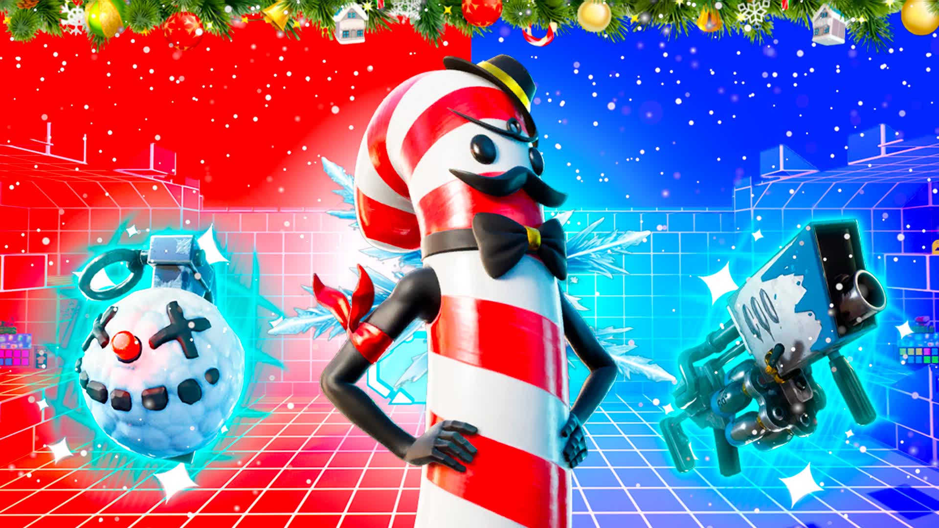 ️ WINTER RED VS BLUE | CANDYCANE ☃️ 0799-1651-6748 by lairfn - Fortnite Creative Map Code ...