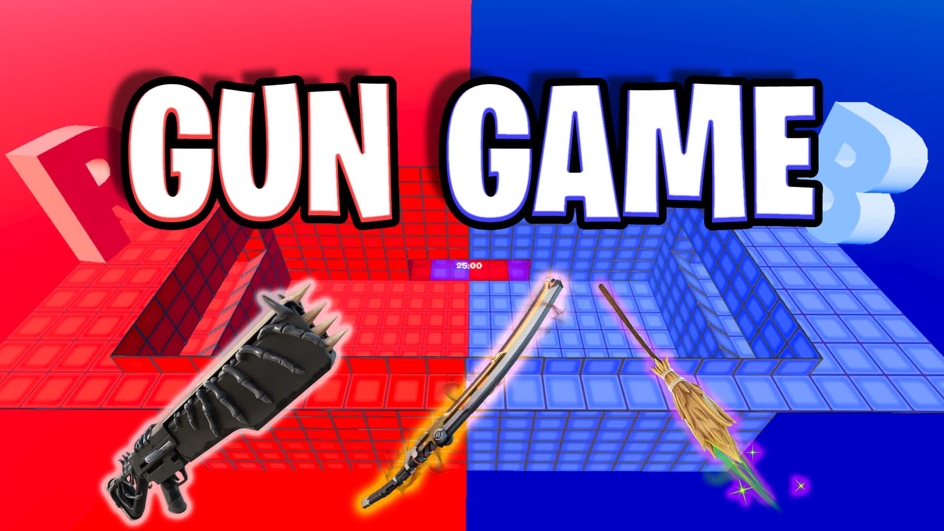 RED VS BLUE GUN GAME 🆕 3217-2654-7358 by otory - Fortnite Creative Map ...