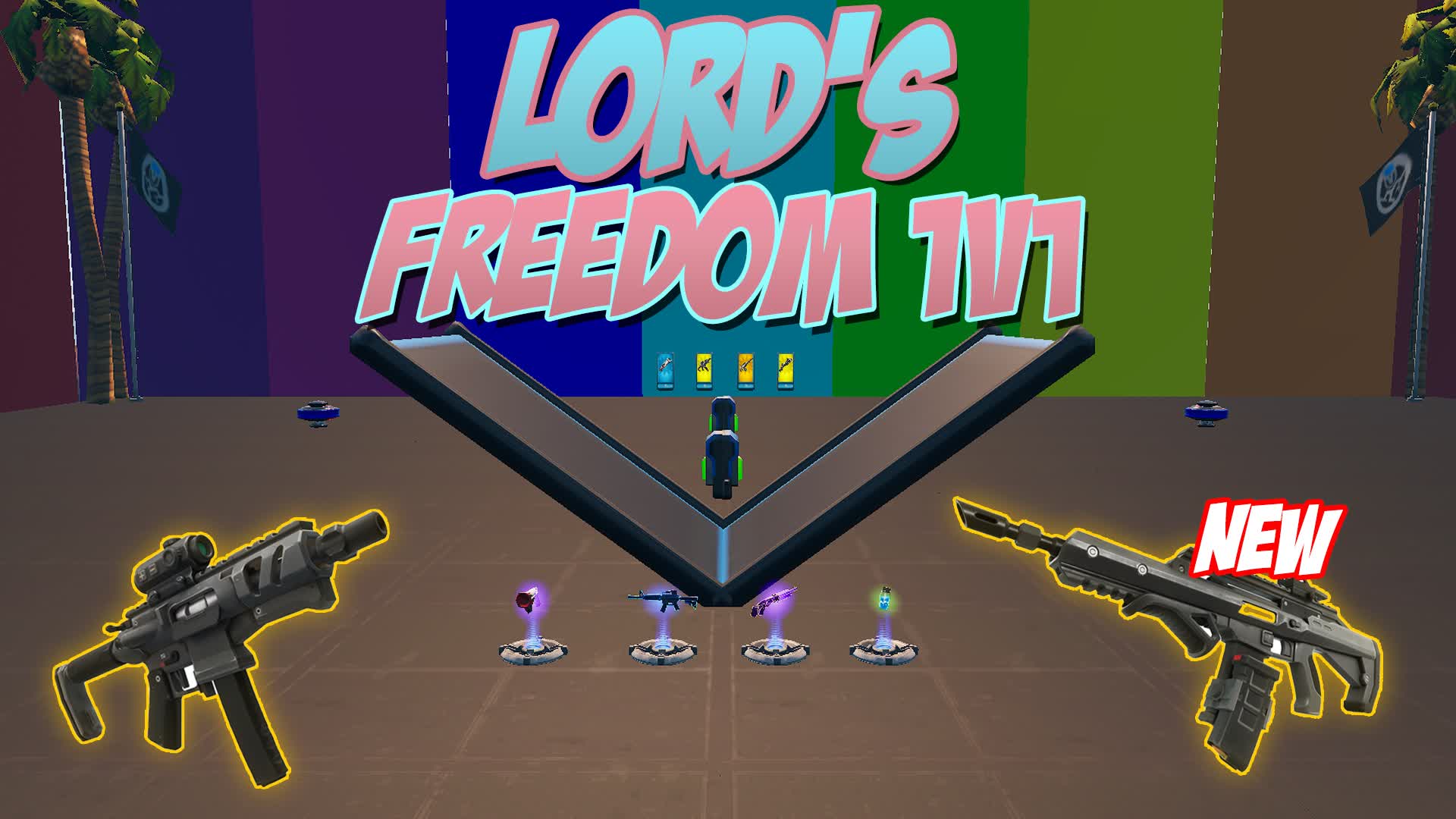 🥳FREEDOM 1v1🌈 8660-8534-8568 by demonlord - Fortnite Creative Map Code ...