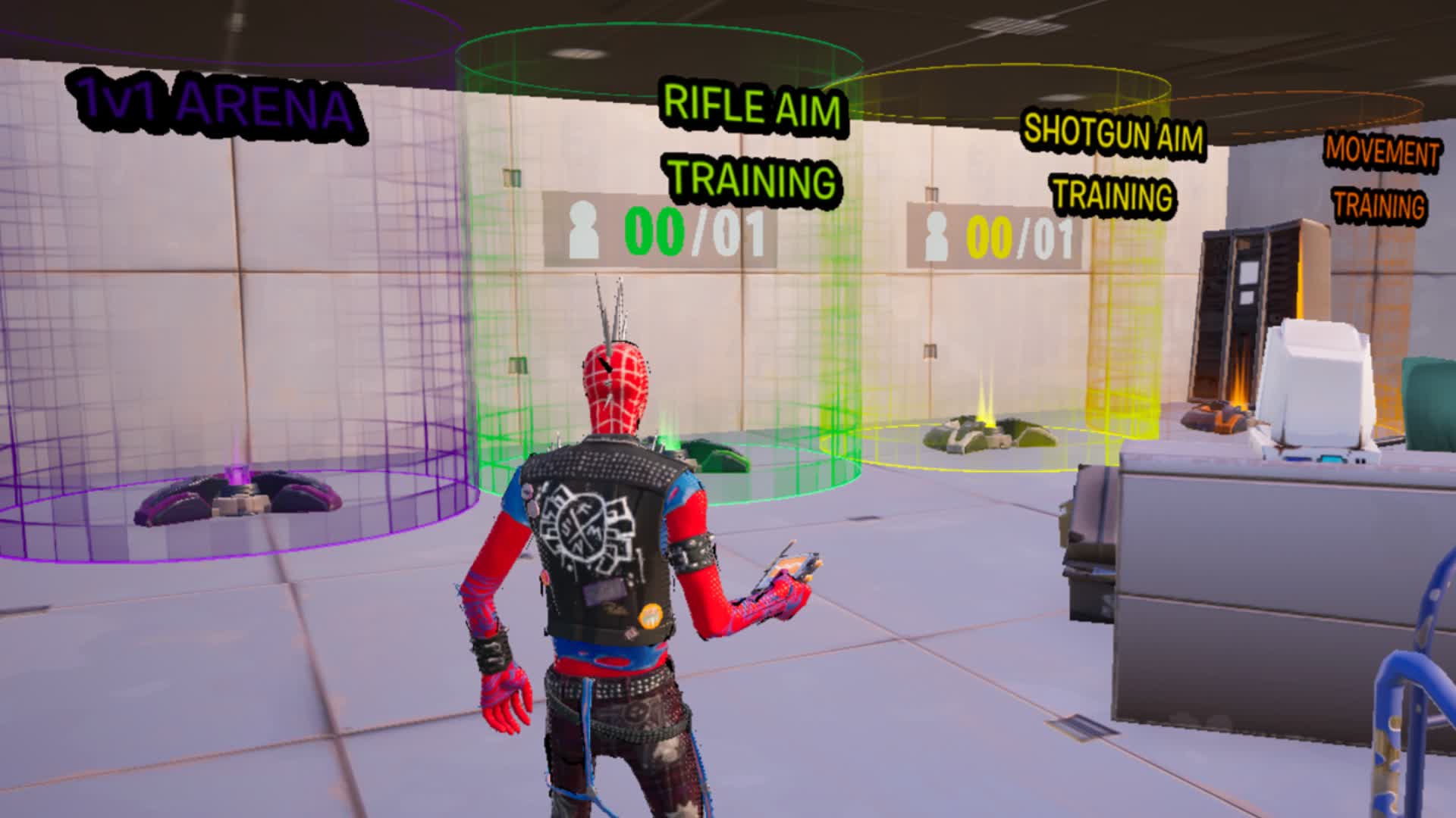 4 Corner Training 3925-0772-9230 by commacom - Fortnite Creative Map ...