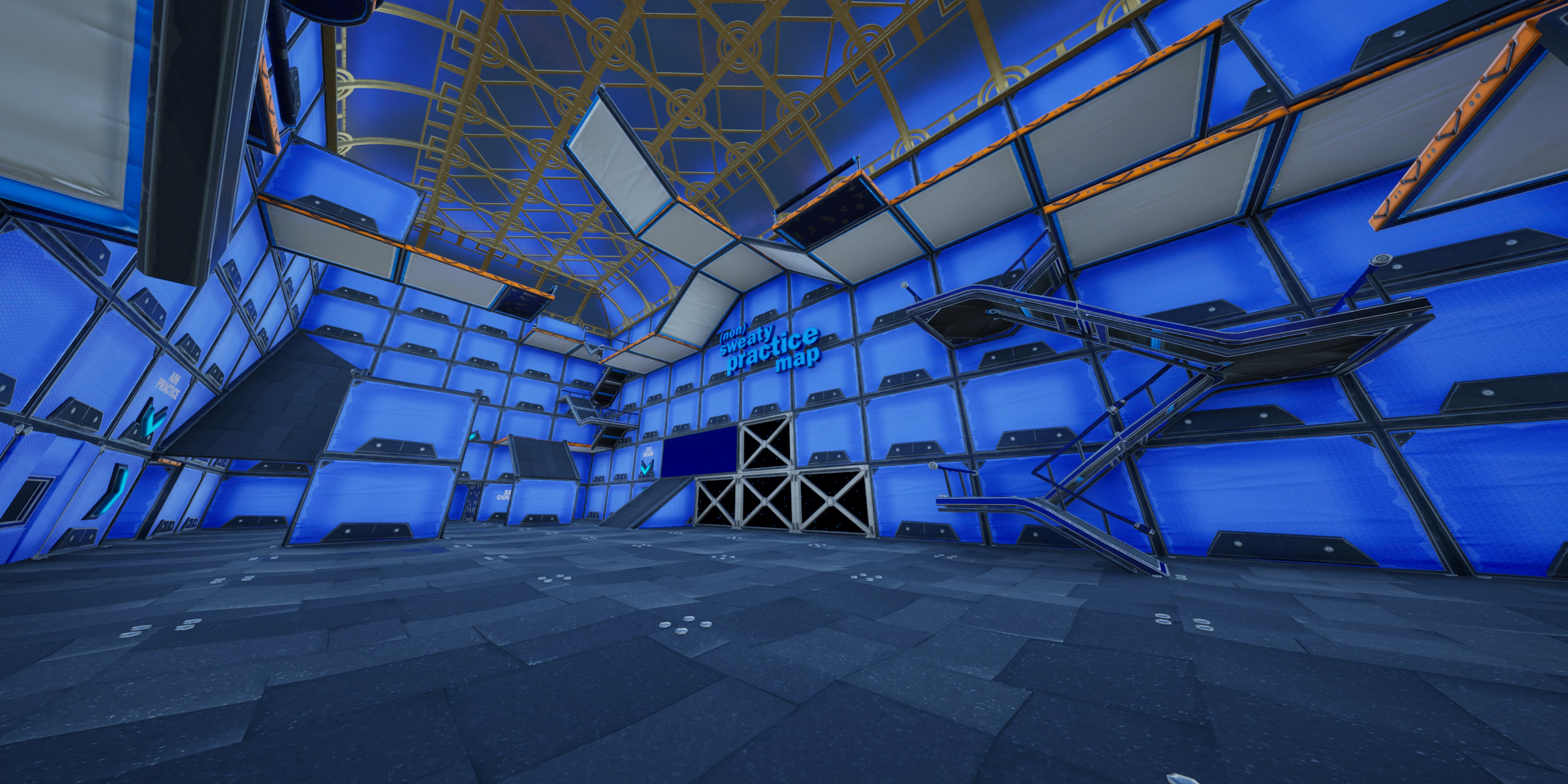 non sweaty practice map - edit build aim 4771-5444-3665 by pixelandpoly - Fortnite Creative Map ...