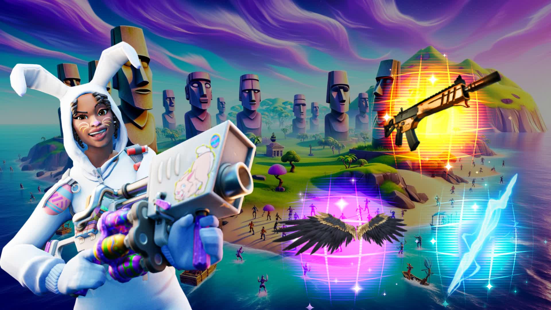 EASTER ZONEWARS🐰 9444-0489-0195 by mnby - Fortnite Creative Map Code ...