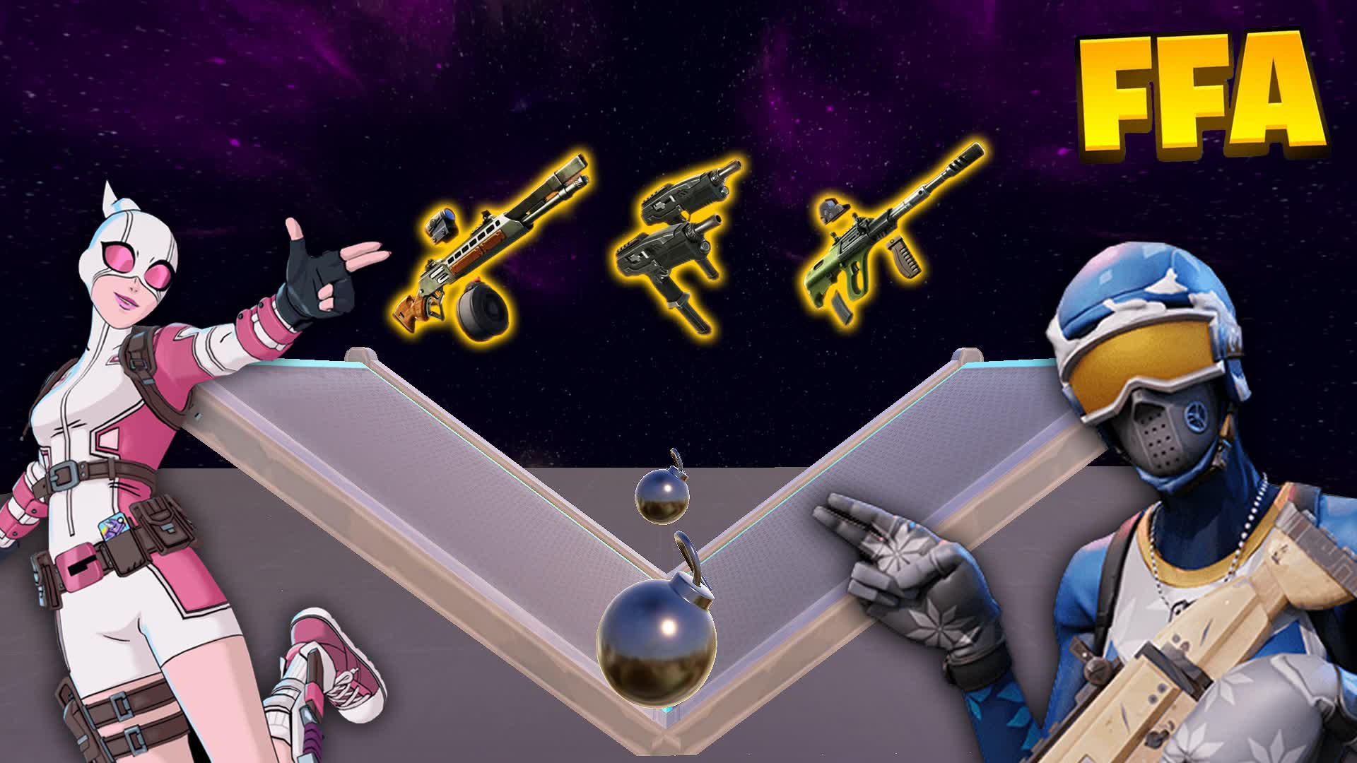 FREEBUILD FIGHTS (1V1 FFA) ⭐ 6622-4129-2062 by yssf - Fortnite Creative Map Code - Fortnite.GG