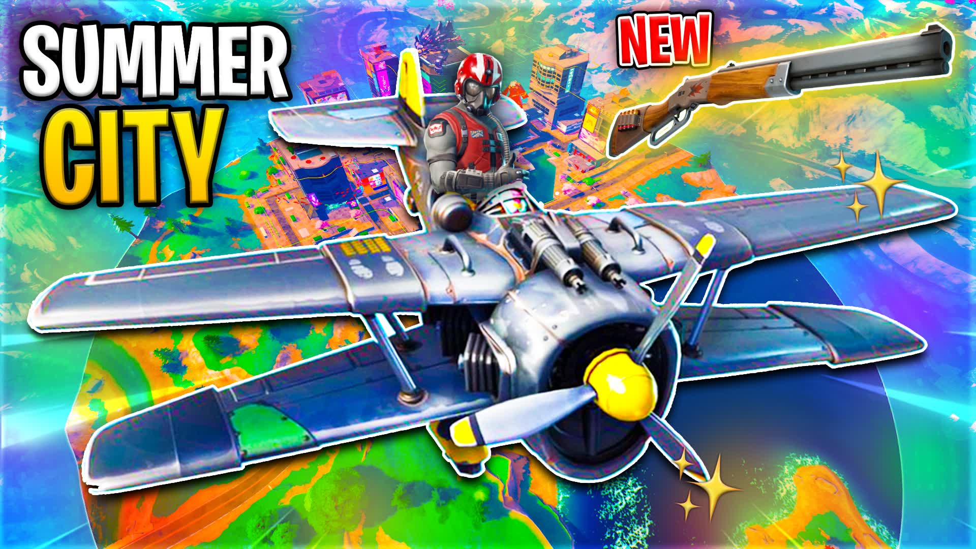 🌴SUMMER TOWN - NEW WEAPONS & VEHICLES 9563-7407-0129 by zakrzakyt ...