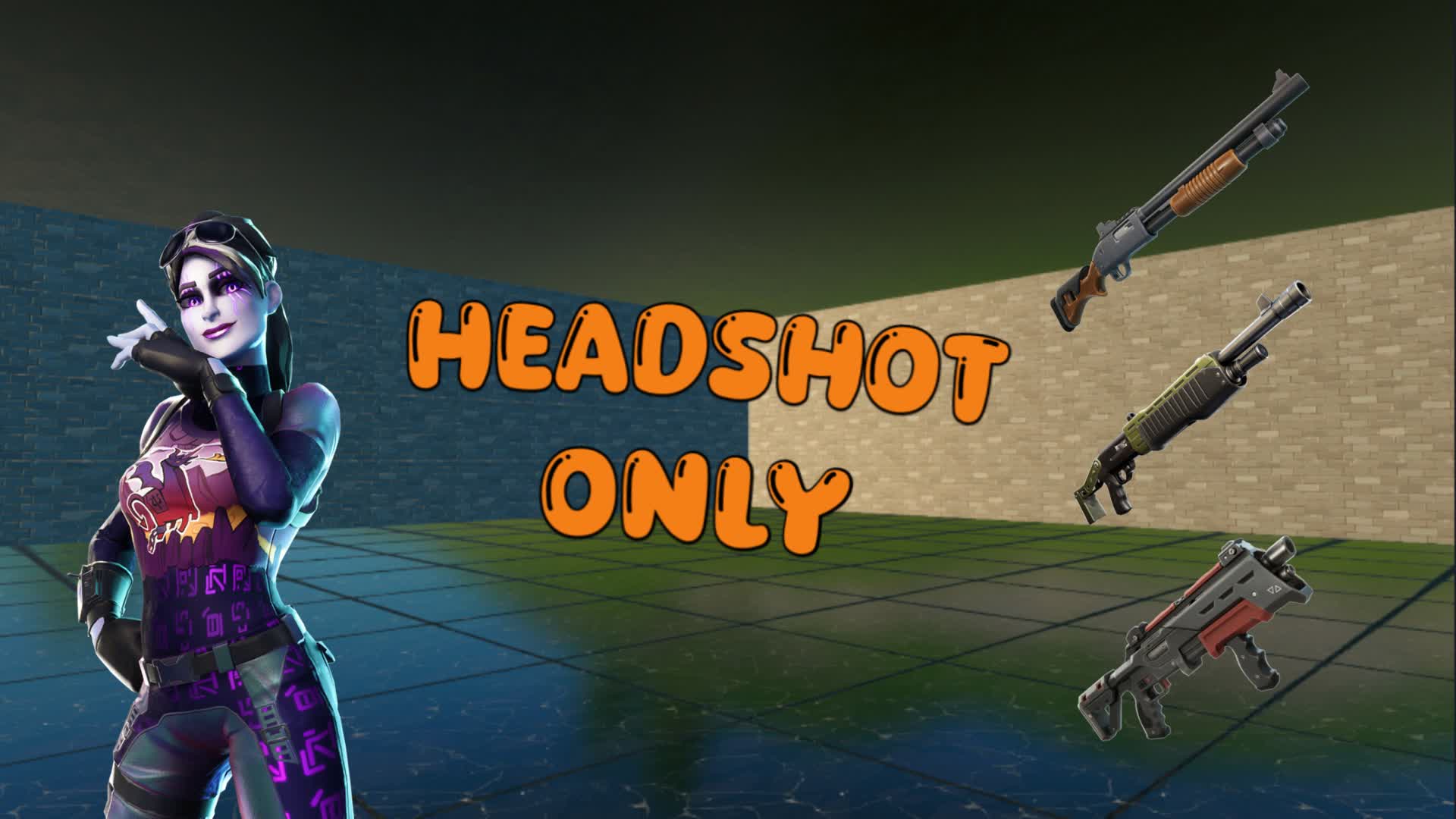 HEADSHOT ONLY (all shotgun) 1698-8666-6757 by gyorishun - Fortnite ...