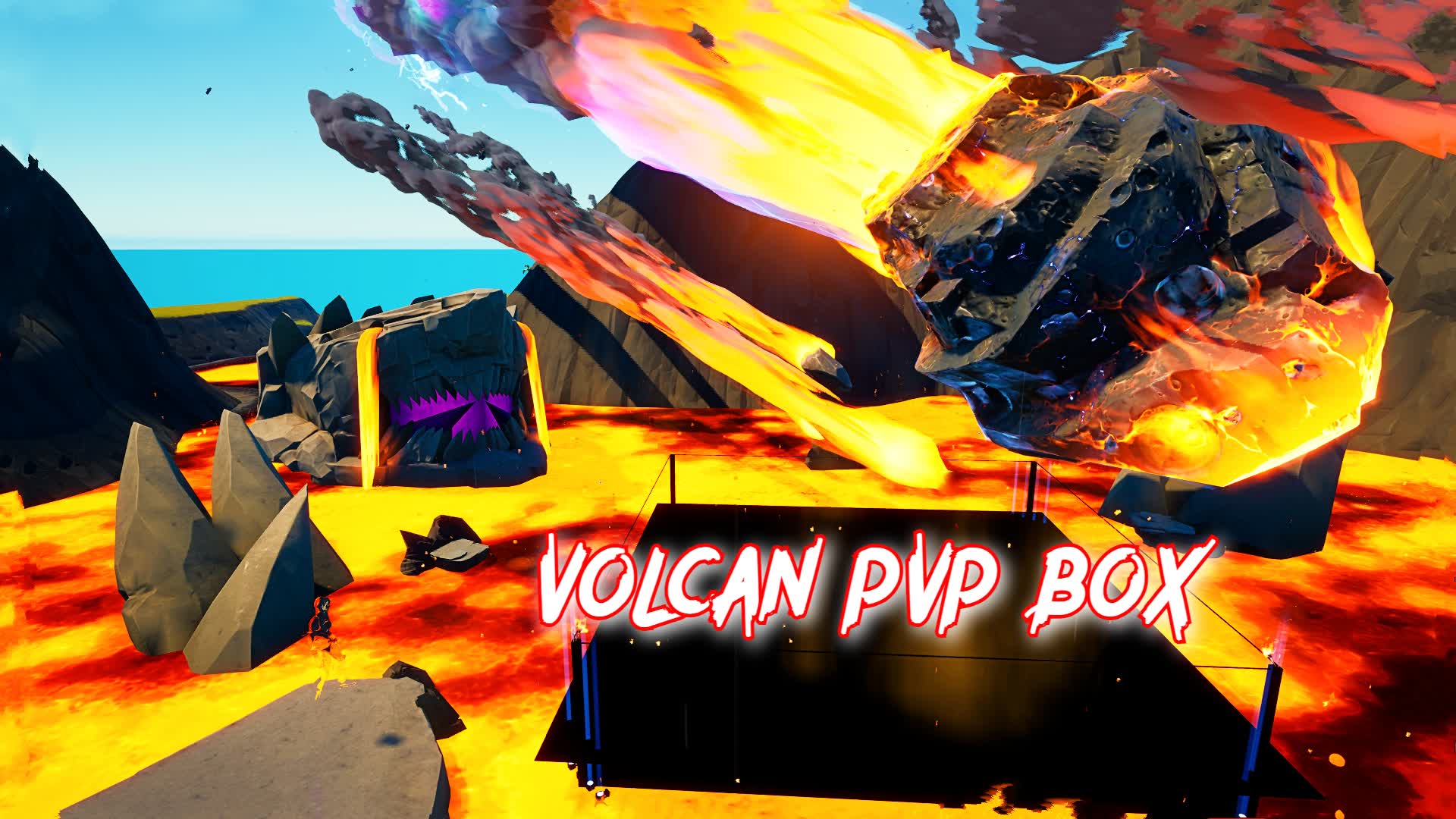Volcán PVP BOX 2600-5800-7958 by dreyk - Fortnite Creative Map Code - Fortnite.GG