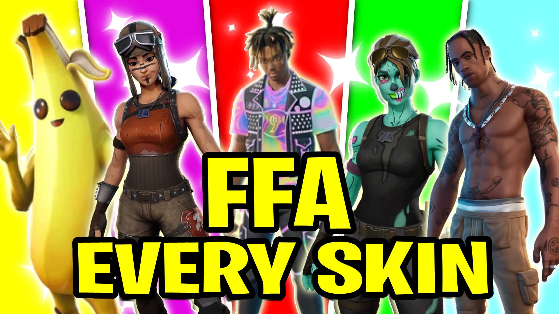 ⭐ALL SKINS FFA⭐ 9081-8779-4635 by cerofn - Fortnite Creative Map Code ...