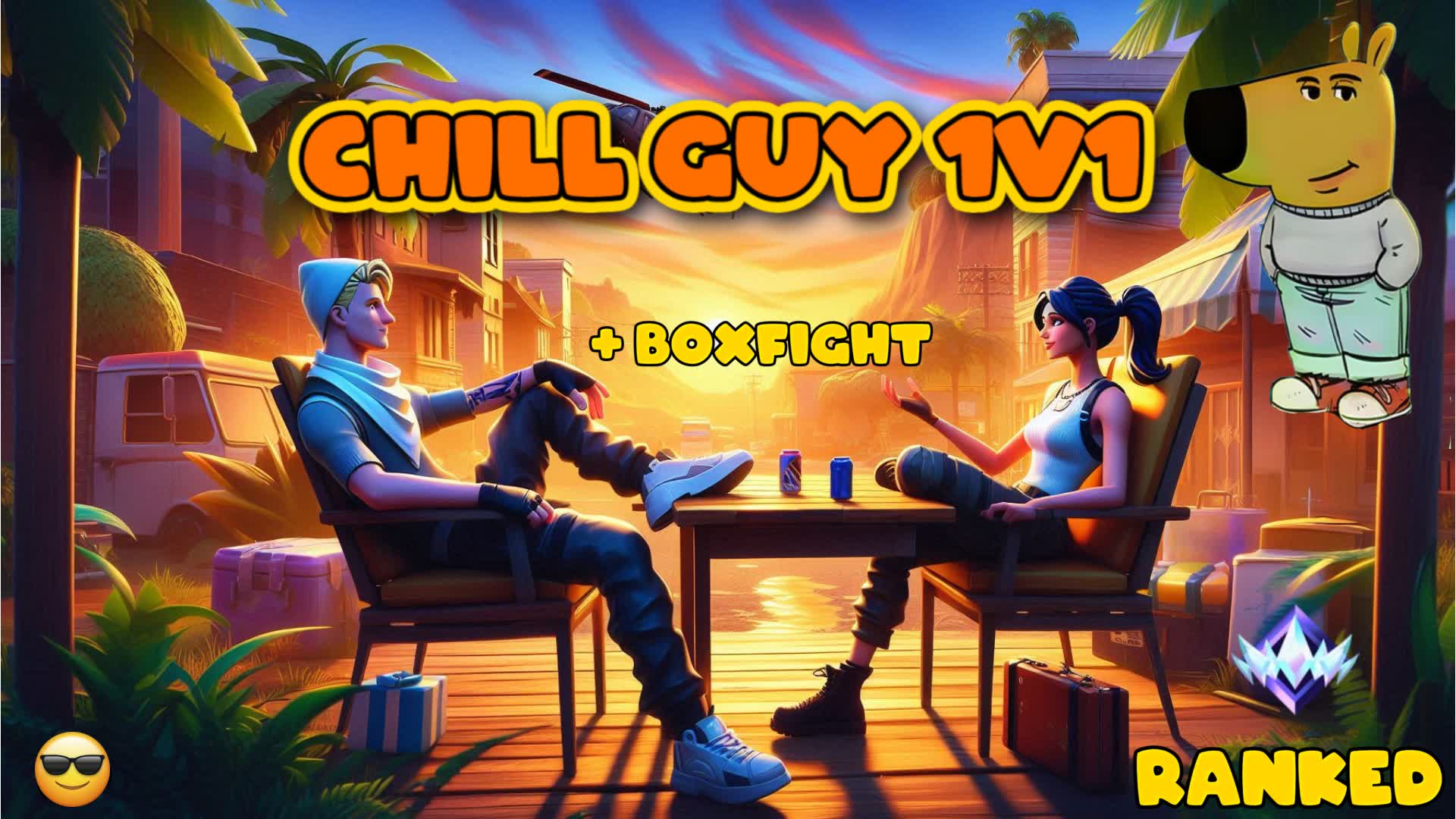 Chill Guy 1v1/BoxFight (RANKED)🎯 7696-0077-0570 by j8_thecreator ...