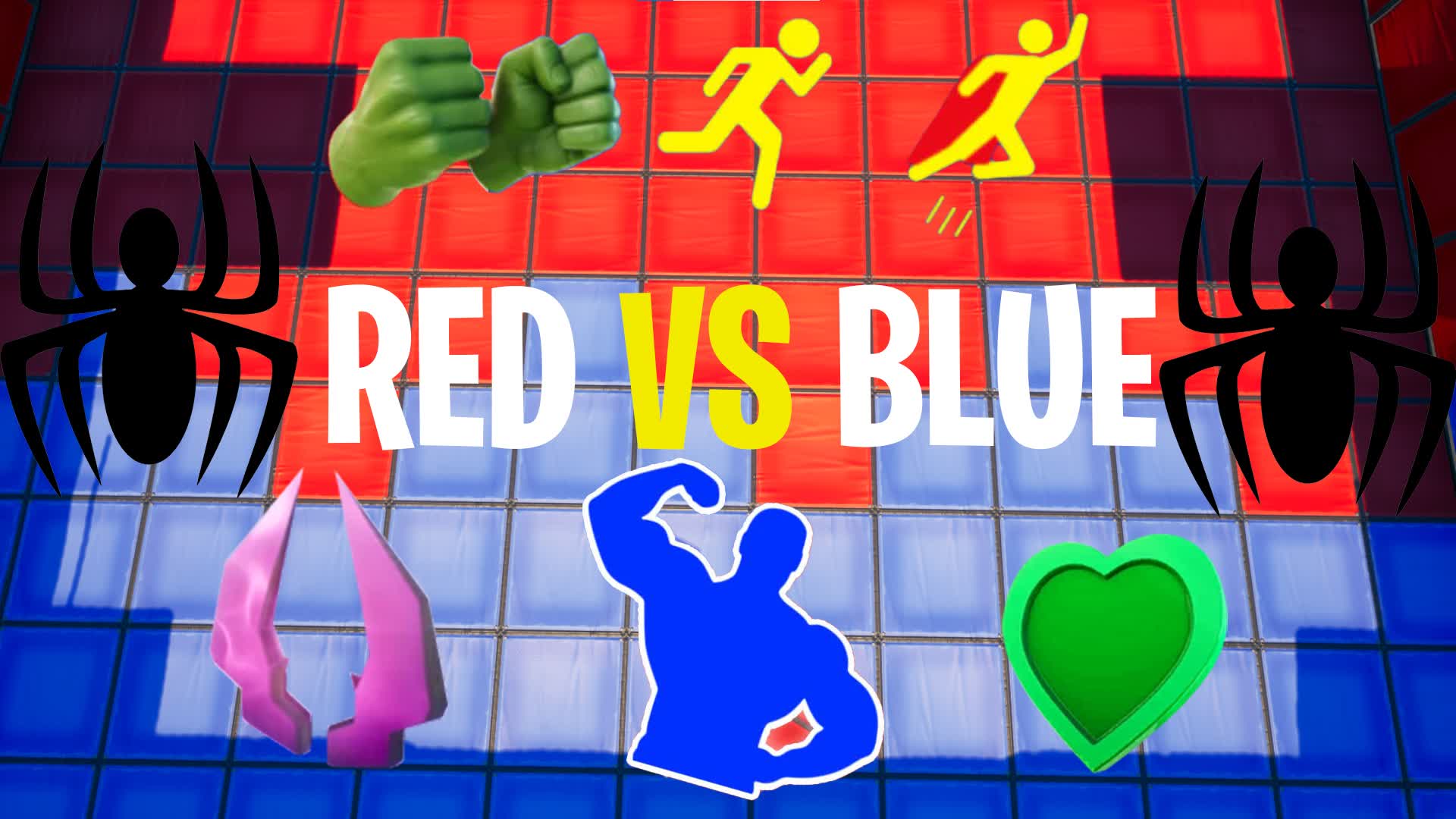 🦸HEROS RED VS BLUE 9348-0230-3659 by lool - Fortnite Creative Map Code - Fortnite.GG
