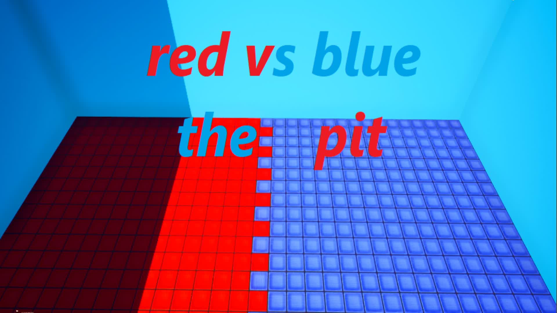 the pit - red vs blue (new guns)! 4088-5199-8128 by g6t - Fortnite ...