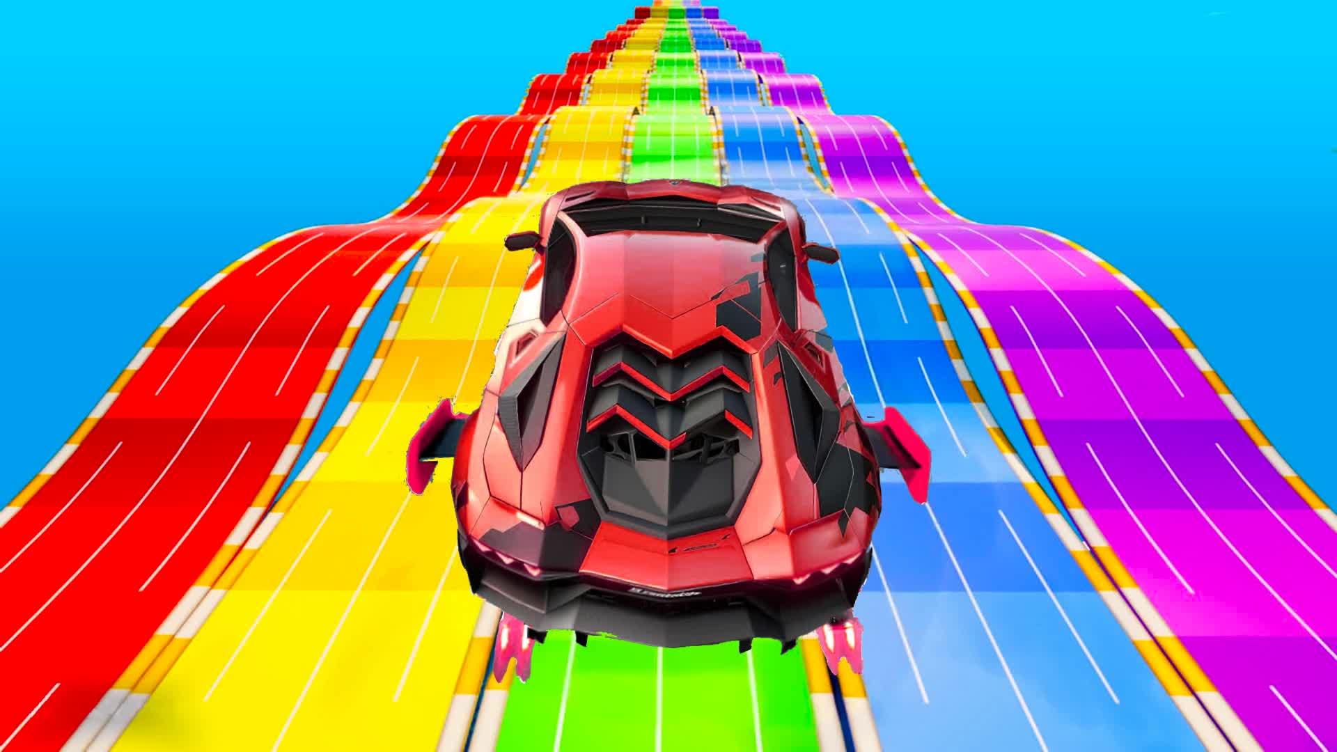 EPIC COLOR MEGA RAMP 2744-2420-1362 by krimthecreator - Fortnite Creative Map Code - Fortnite.GG