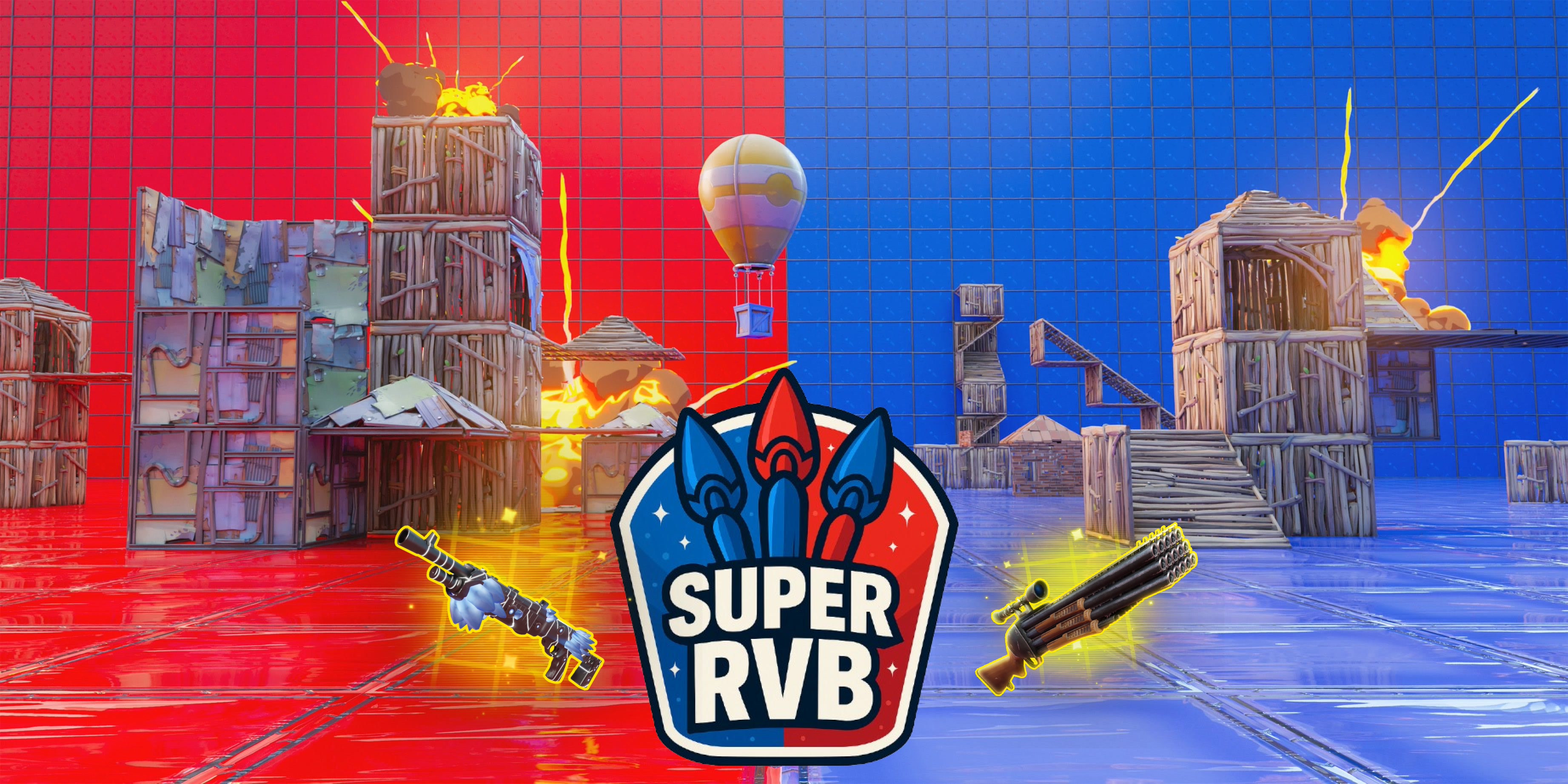 Super RVB - 🔴RED VS BLUE🔵 8964-3631-7493 by amaaa - Fortnite Creative ...