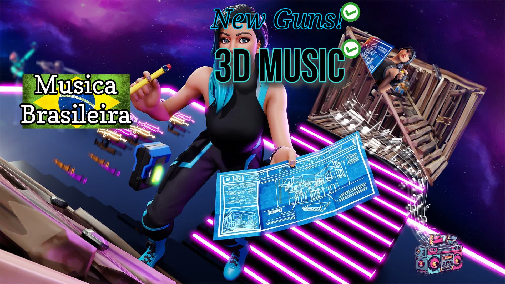 💙SUNSET WITH MUSIC 1V1 ️ 9018-4067-5534 by osnow - Fortnite Creative ...
