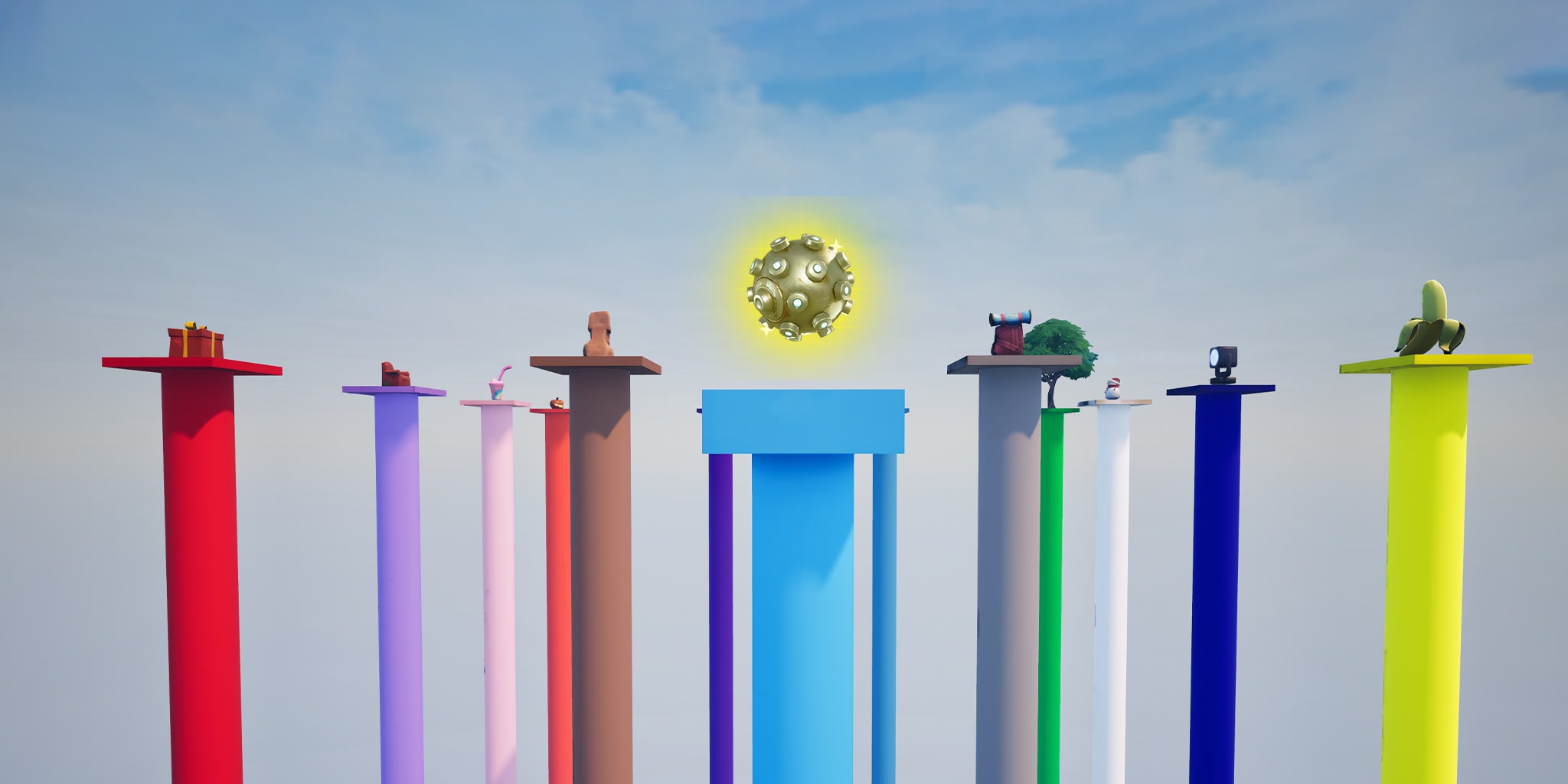 THE PILLARS WAR 7672-3114-1286 by tezerrex - Fortnite Creative Map Code ...