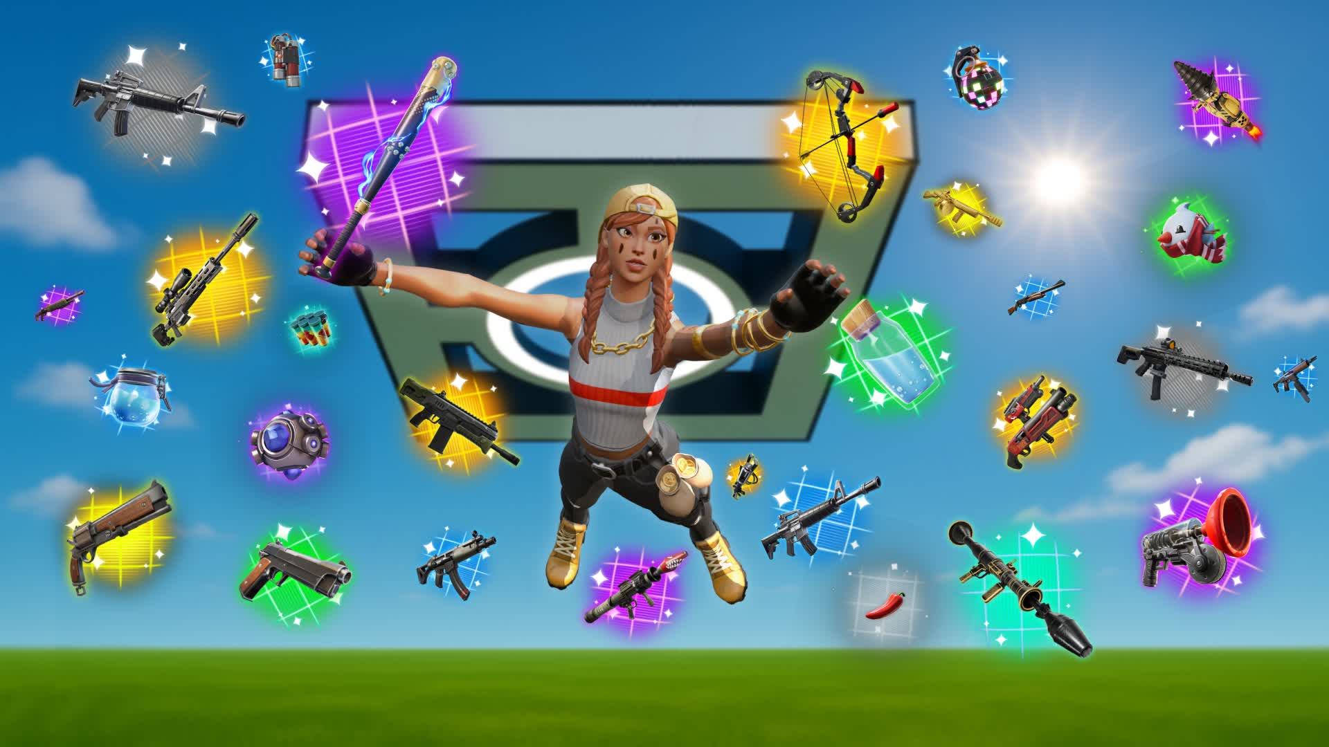 ALL WEAPONS & RARITIES PIT 0497-7676-1209 by captainjake - Fortnite ...