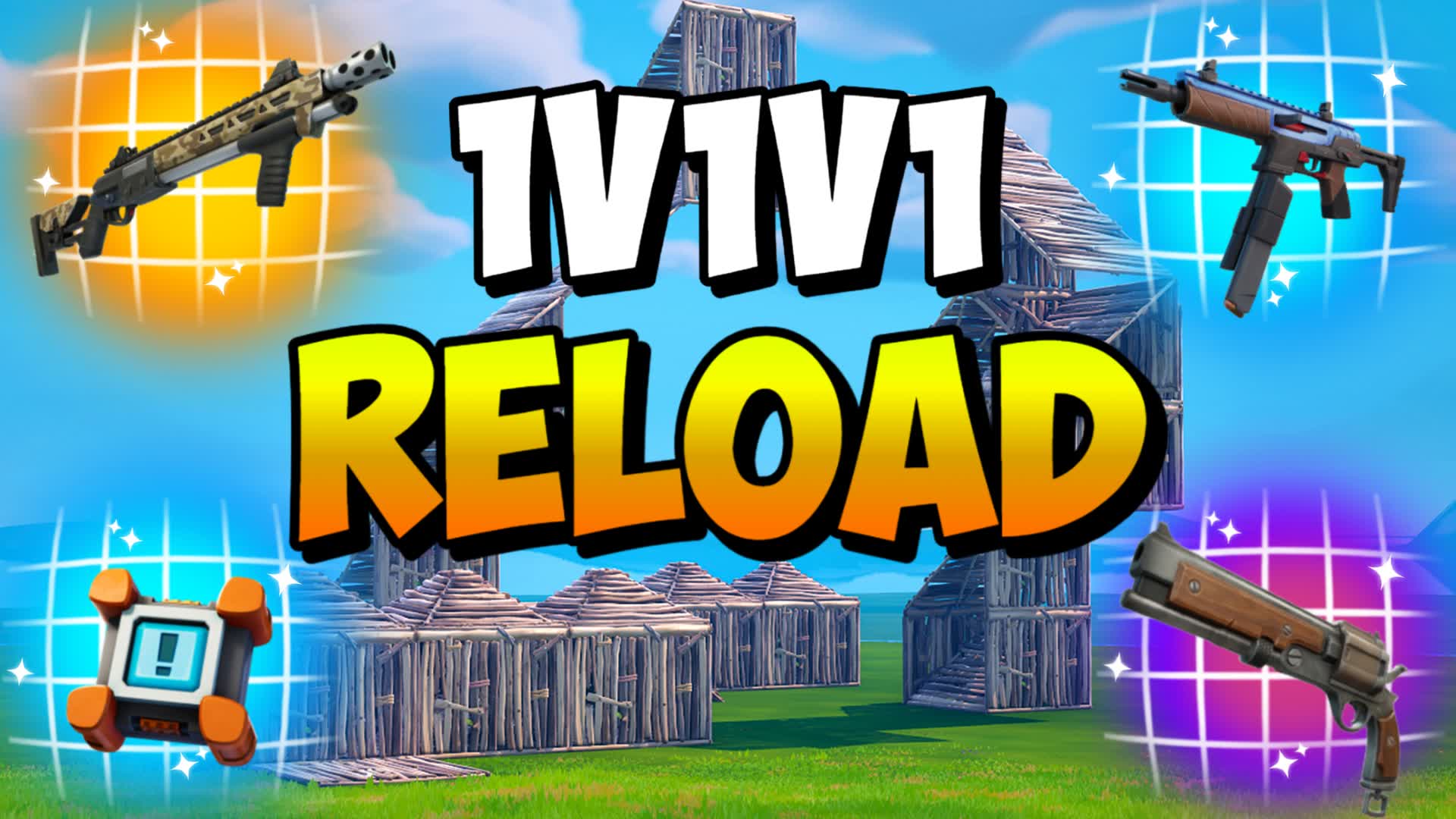 1v1v1 RELOAD 1v1v1v1 HERO - FREE FOR ALL 0510-5155-6446 by edison - Fortnite Creative Map Code ...