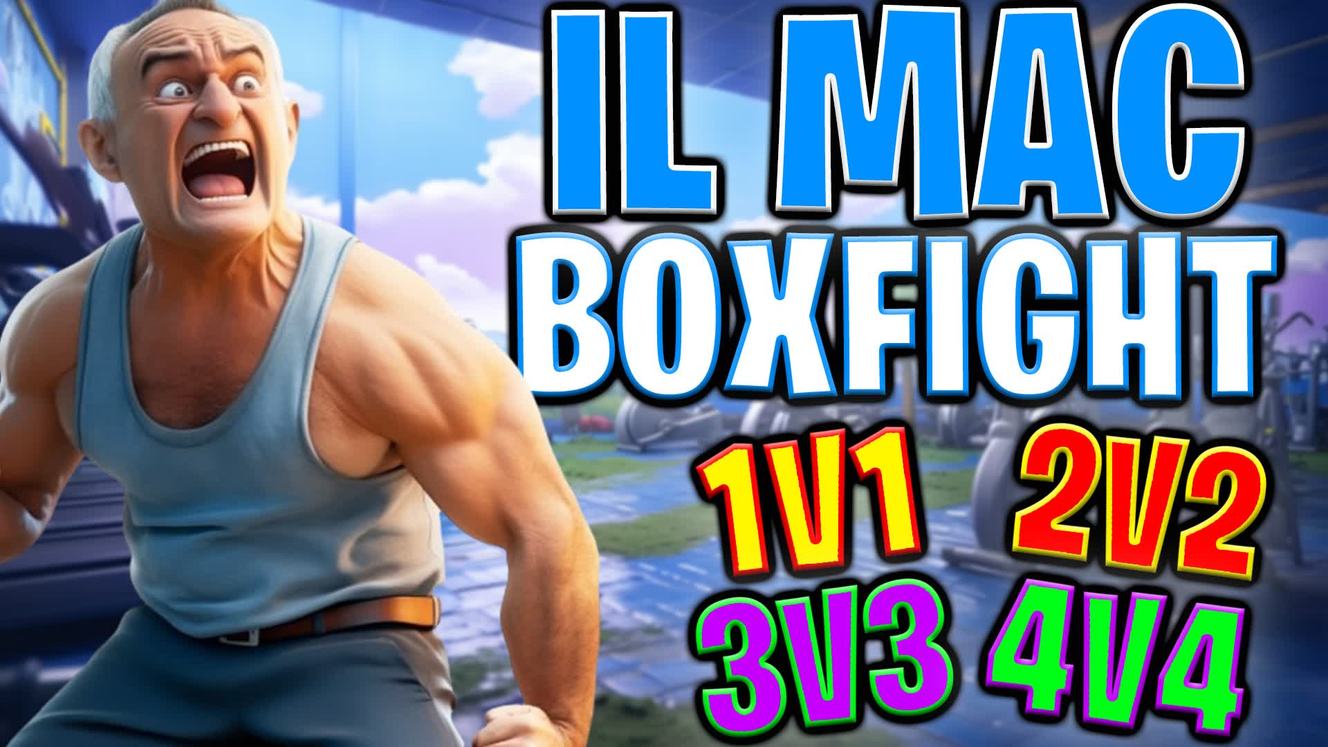 IL MAC BOX FIGHT📦RIMASTI EDITION 2811-4484-4222 by tele.fortnite - Fortnite